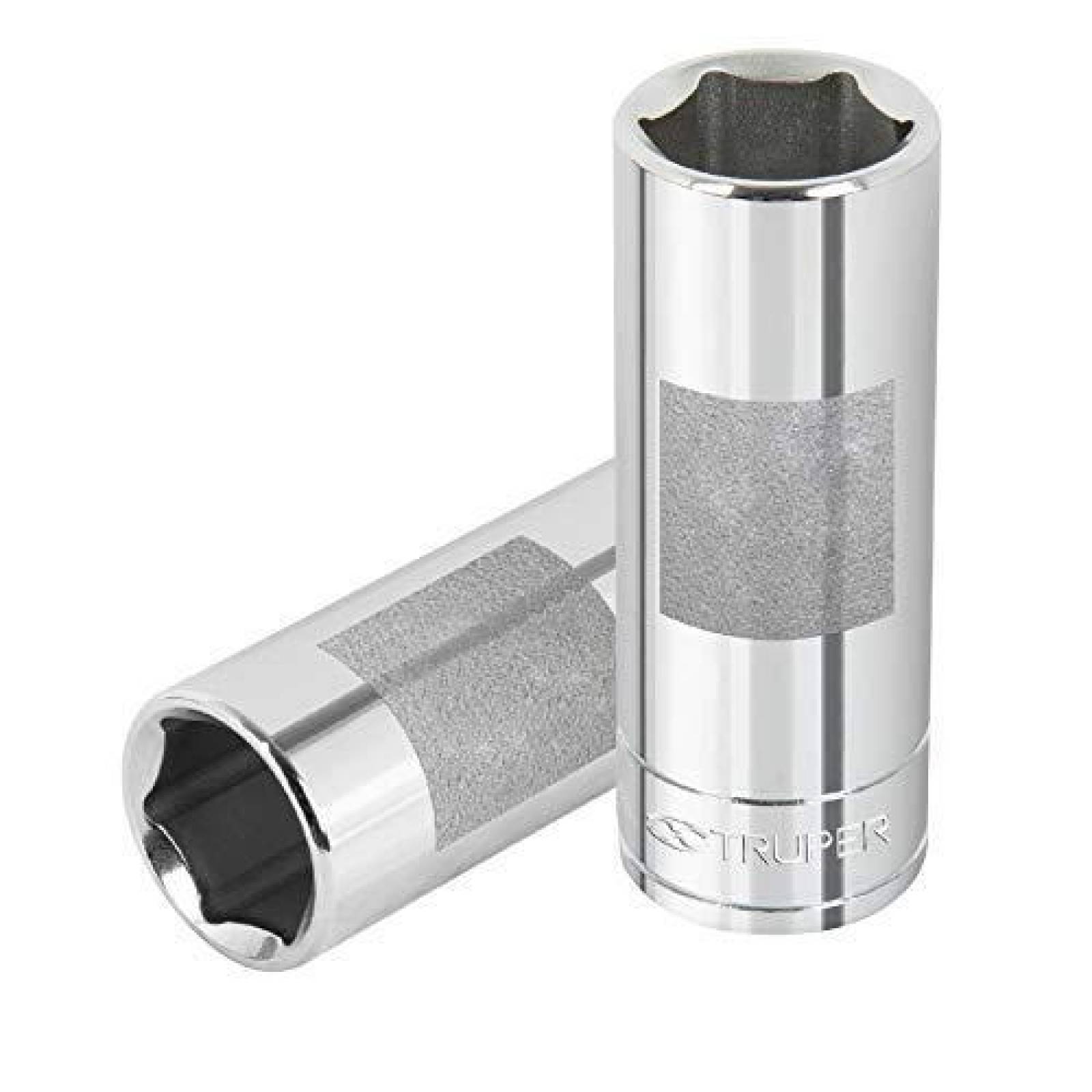 Dado largo de 11 mm, 6 puntas, cuadro 3/8', Truper 13771