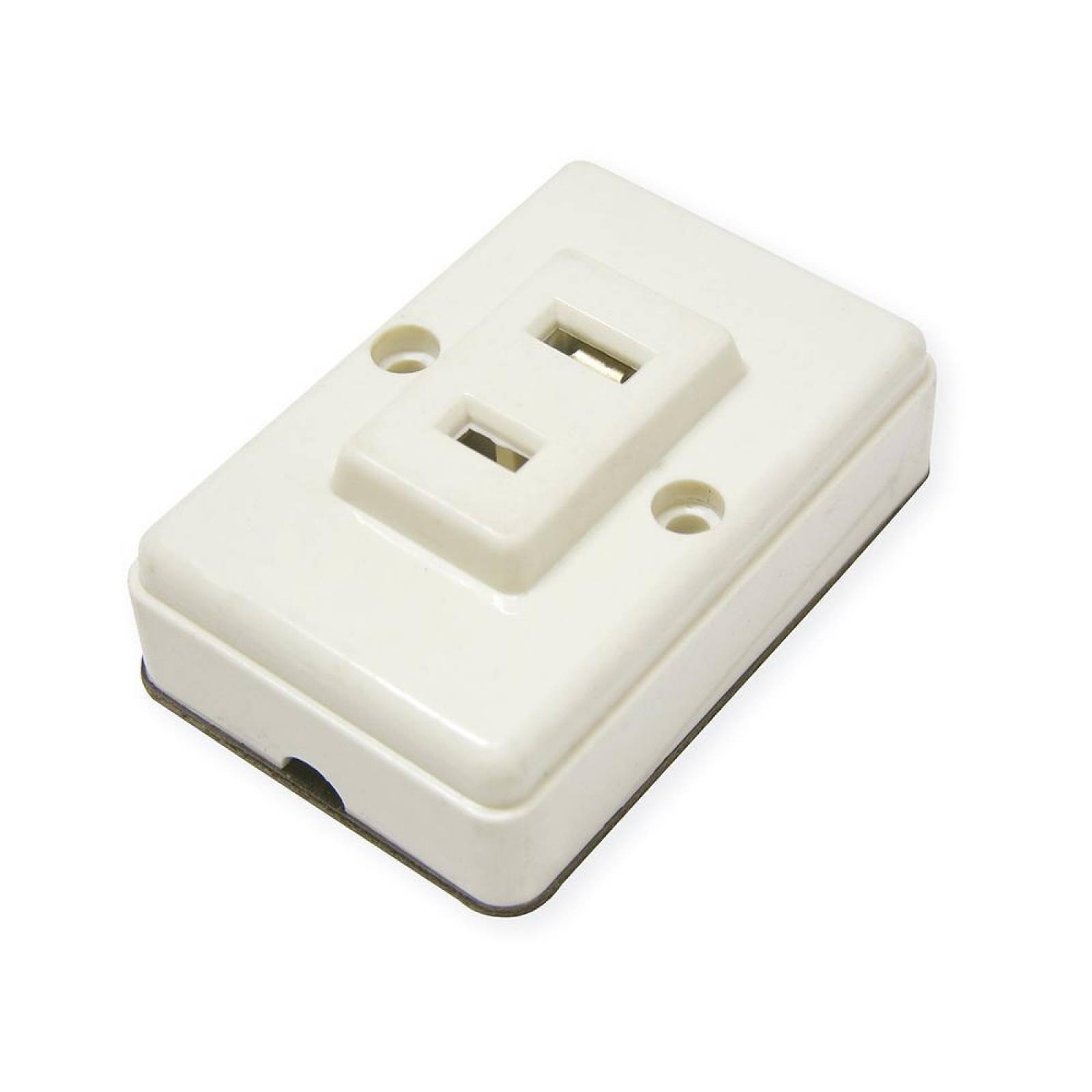 Contacto sencillo visible cuadrado 6A 127V Surtek 136412