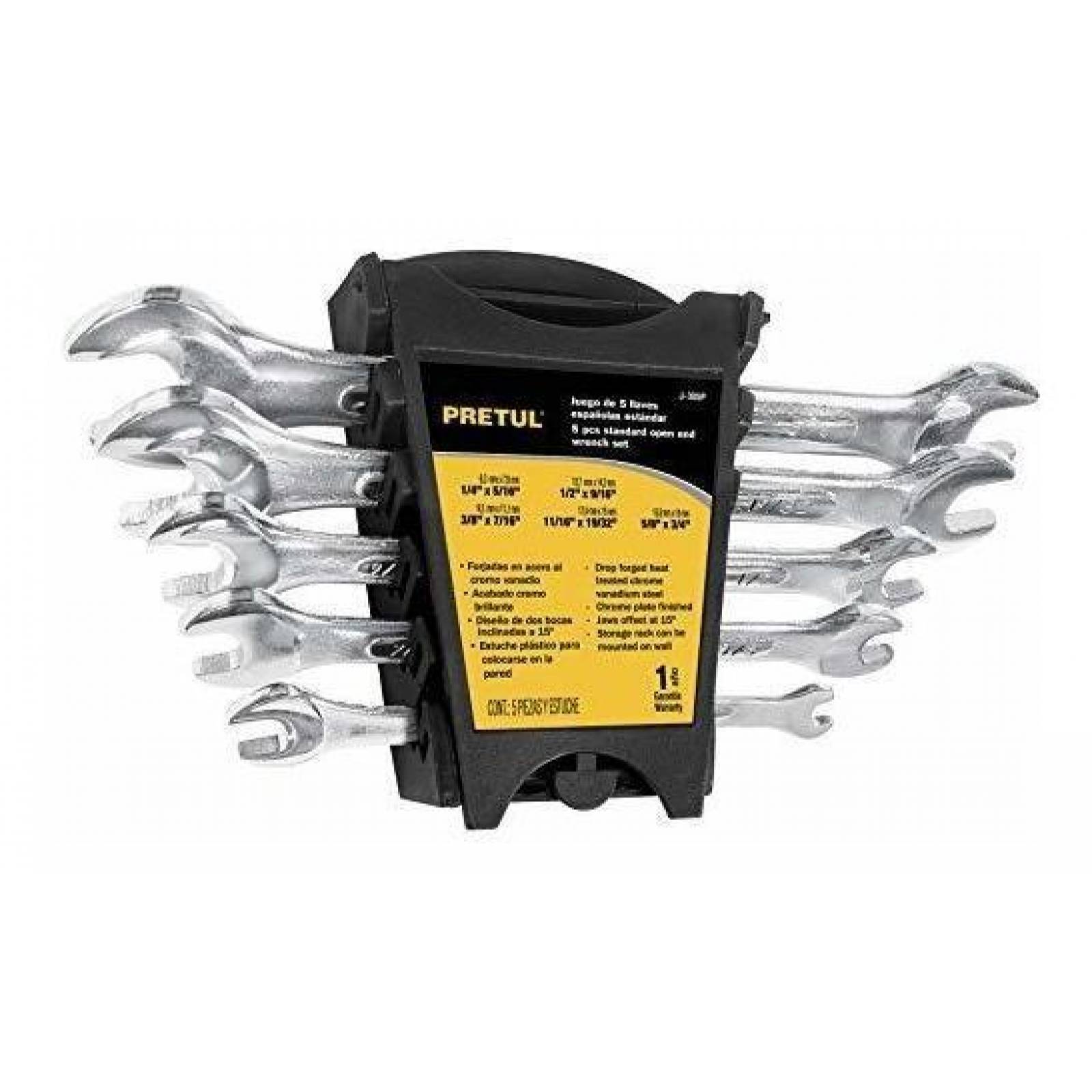 Juego de 5 llaves españolas std, Pretul 22000