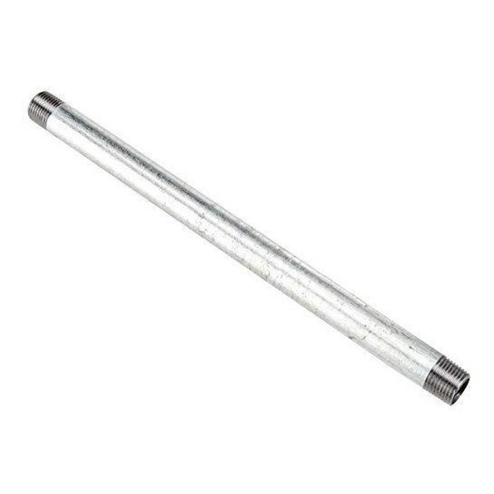 Niple, acero galvanizado, 1/2' x 12', cédula 40 47521