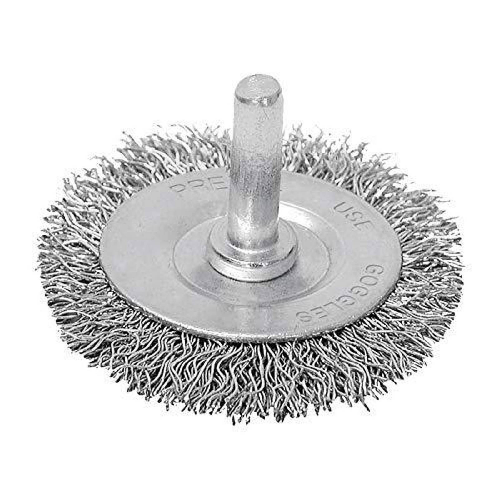 Carda circular 3' alambre grueso para taladro, Pretul 21003