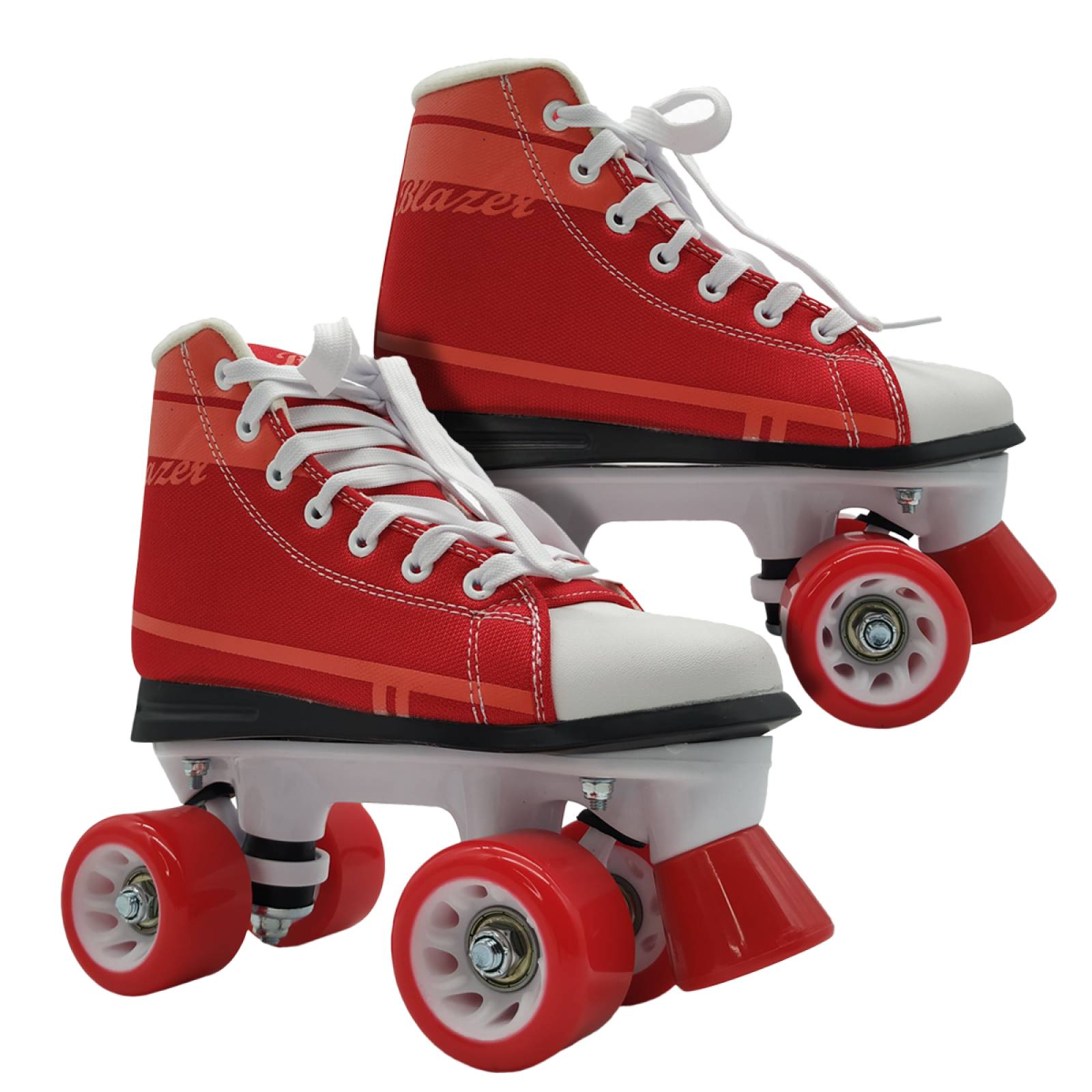 Patines Clasico Tenis Rojo de Lona