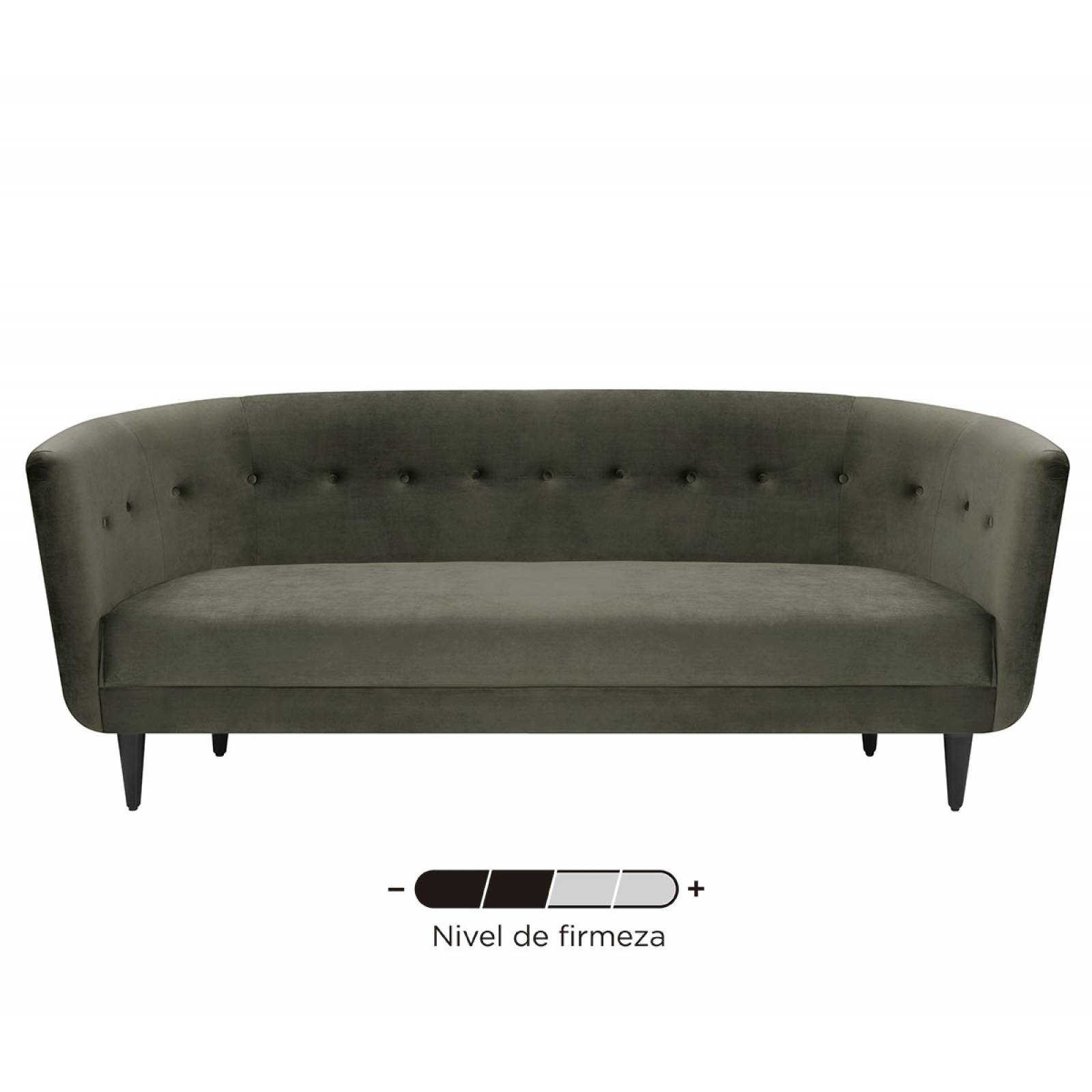 Sofá 3 cuerpos Tavári Gris