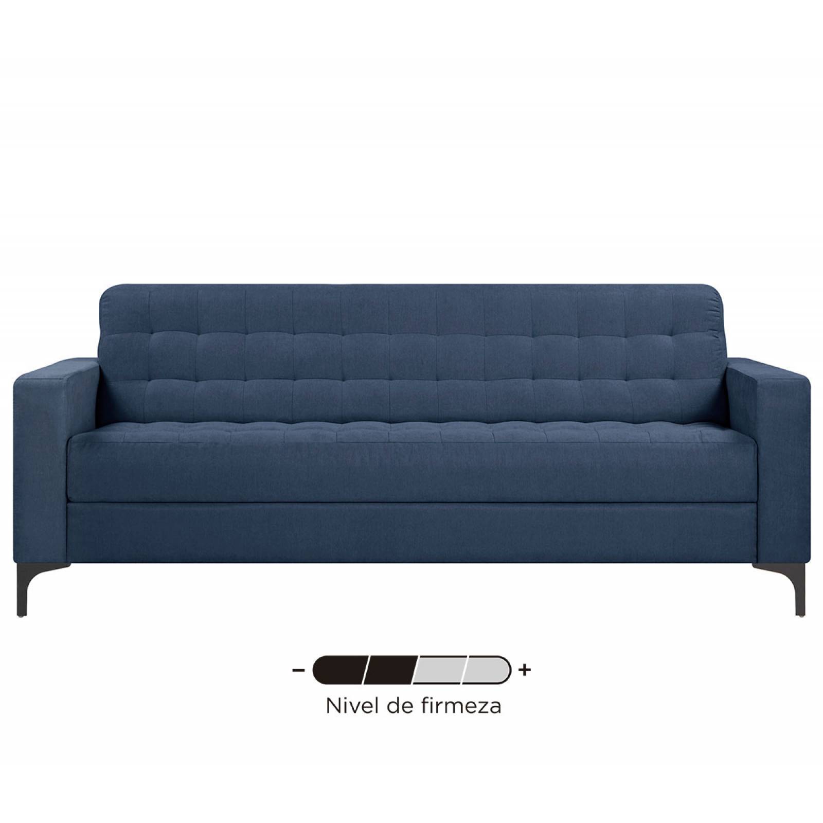 Sofá 3 cuerpos Ceballos Azul