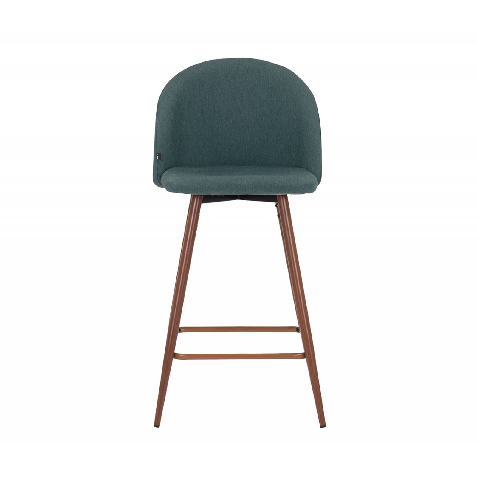 Banco alto Jonotla pata nogal Verde oscuro