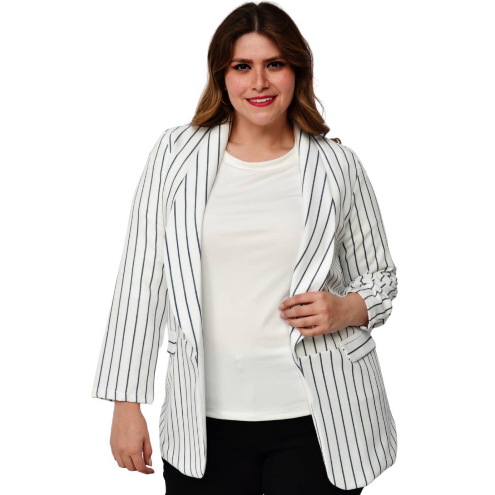 Blazer juvenil, talla extra modelo 2846 (negro)