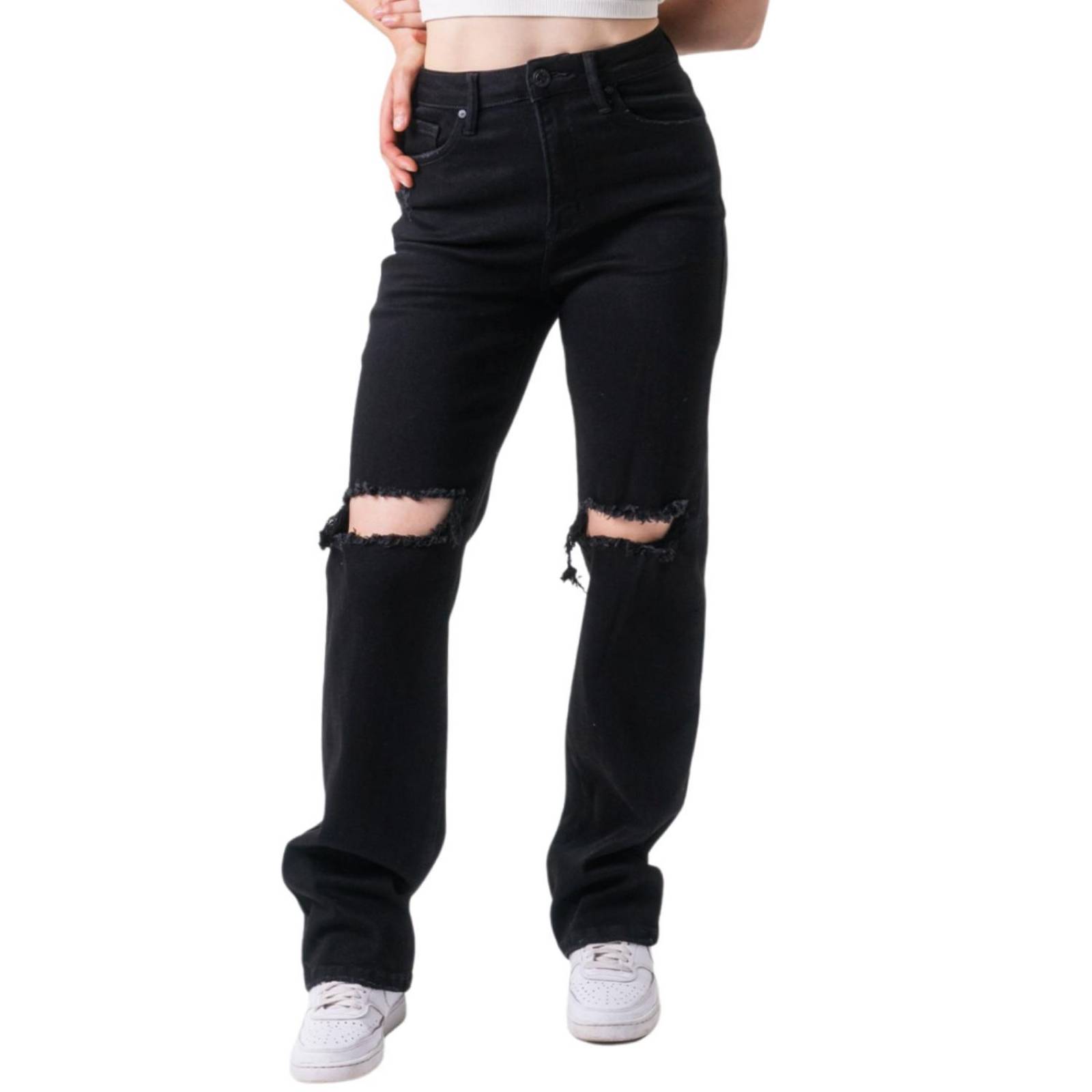 Jeans Wide Leg Balam /Juvenil, 6324 (Negro)