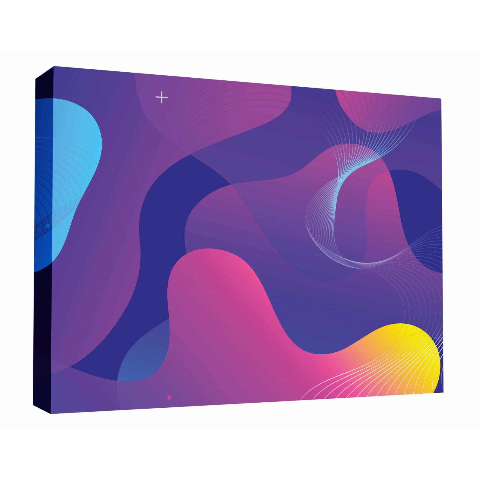 Cuadro Decorativo Canvas Abstracto Morado 180x120