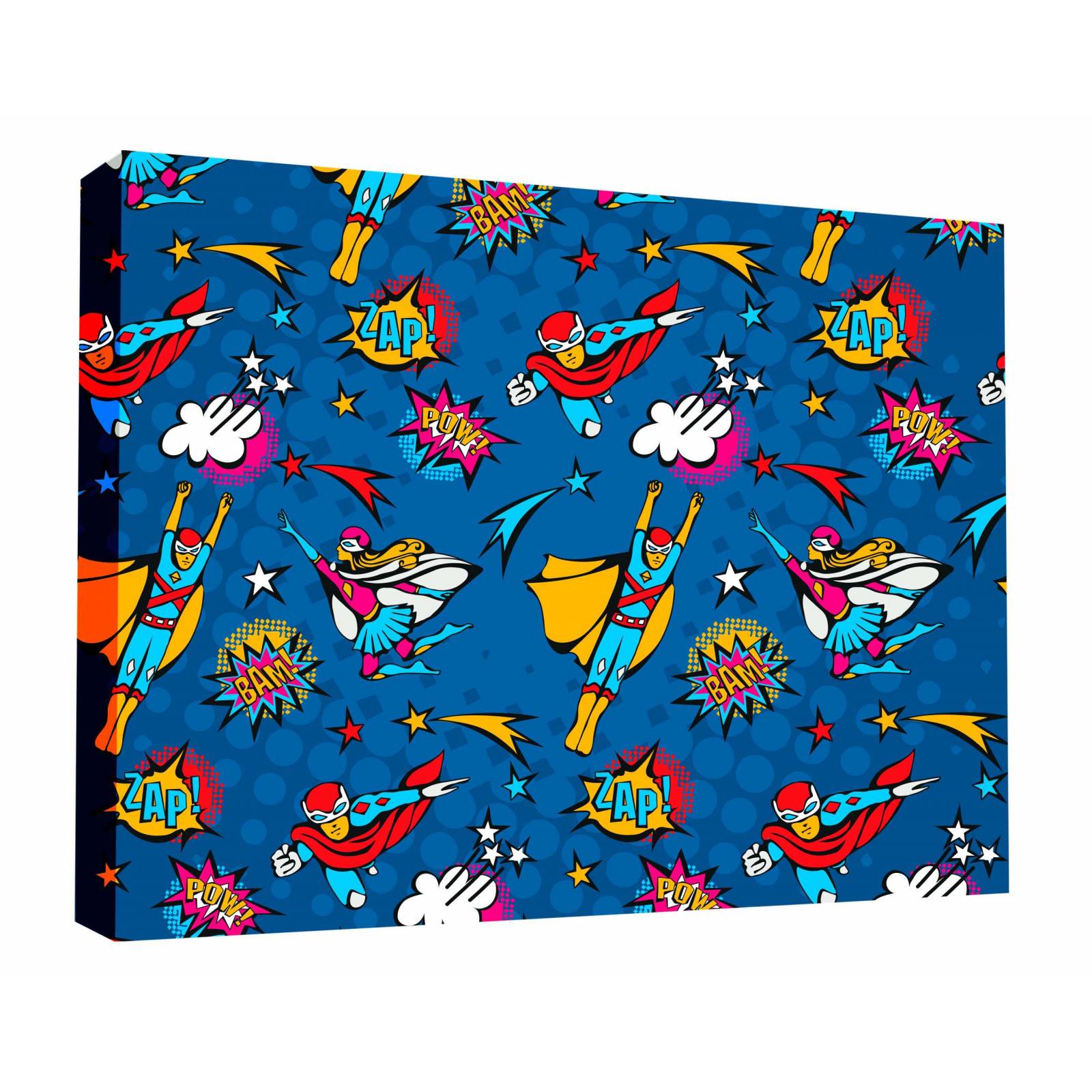Cuadro Decorativo Canvas Super Heroes 135x90