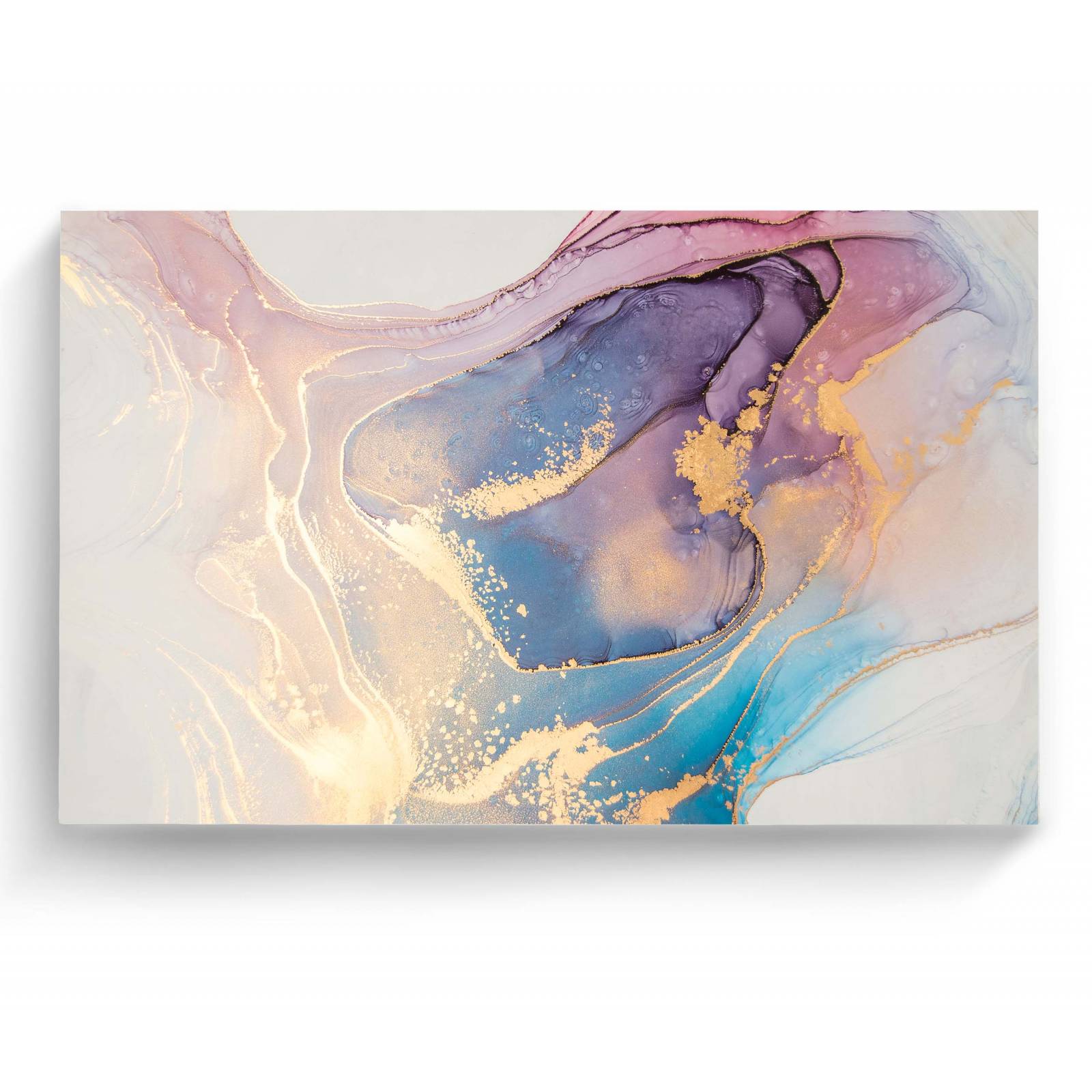 Cuadro Decorativo Canvas Abtracto Flujo de Marmol 45x30