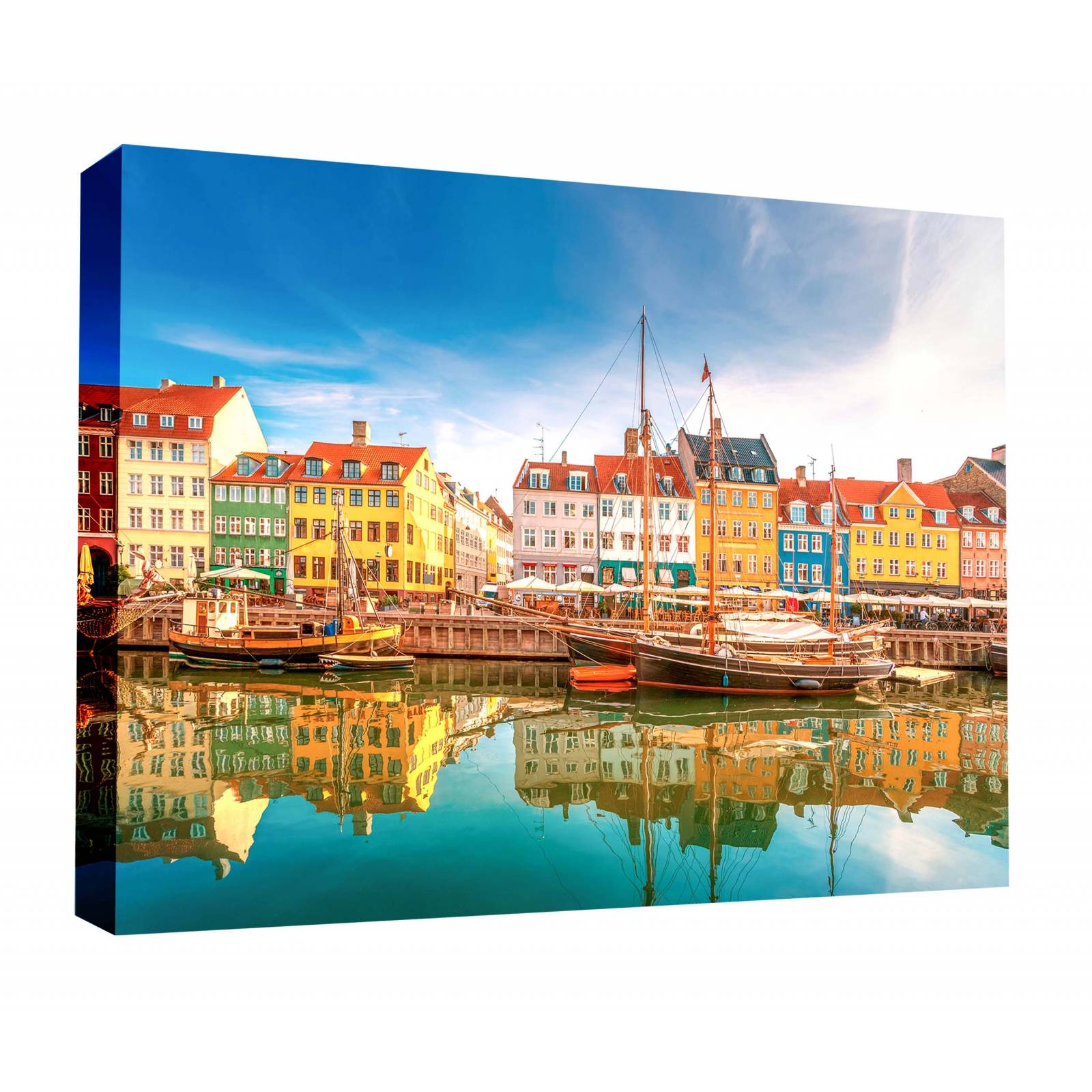 Cuadro Decorativo Canvas Nyhavn, Copenhague 150x100