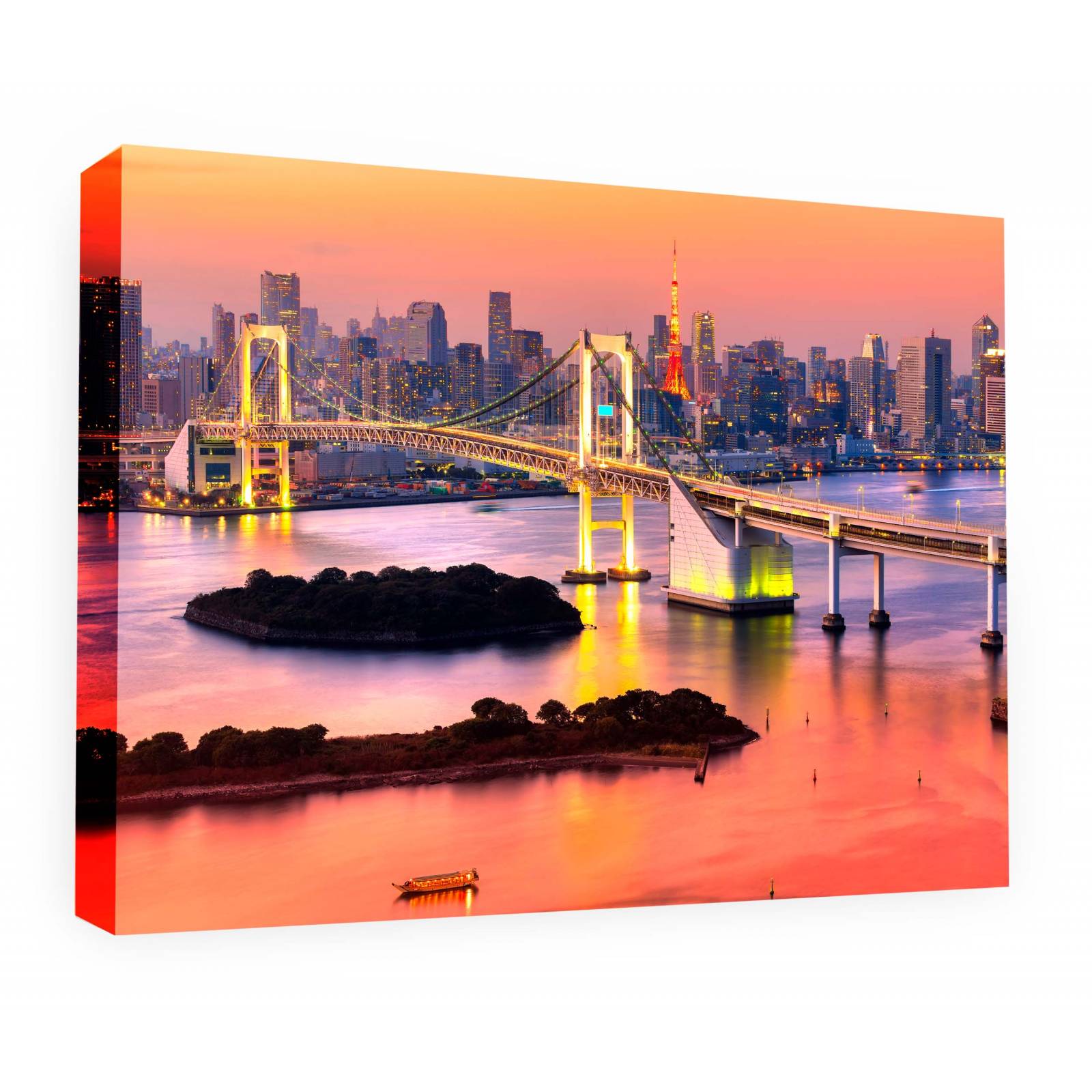Cuadro Decorativo Canvas Puente de Tokio, Japón 150x100
