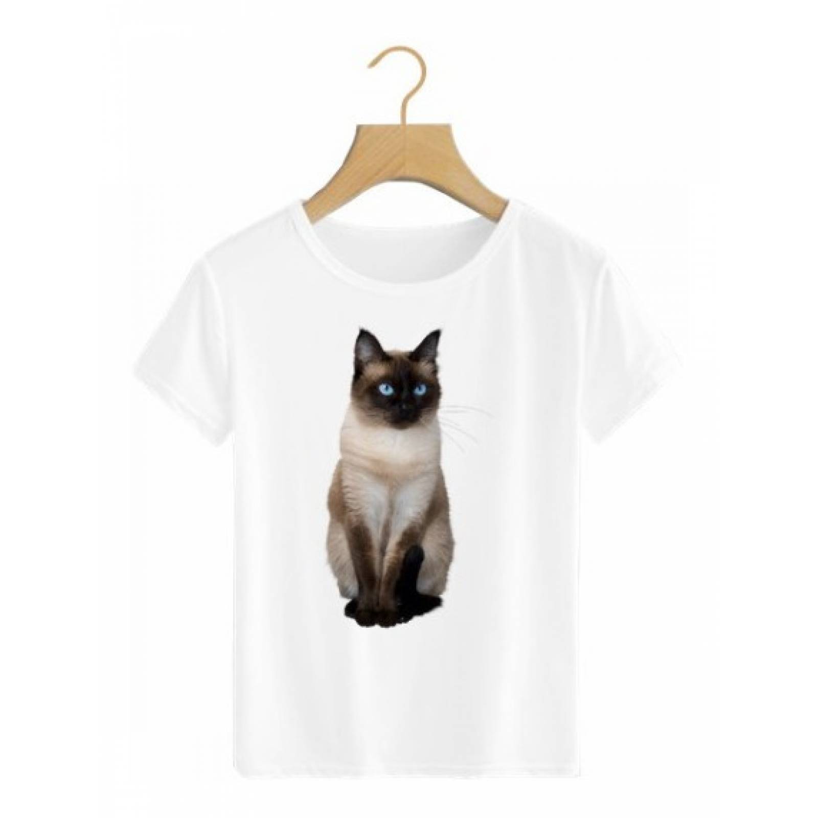 PLAYERA ANIMAL GATO SIAMES