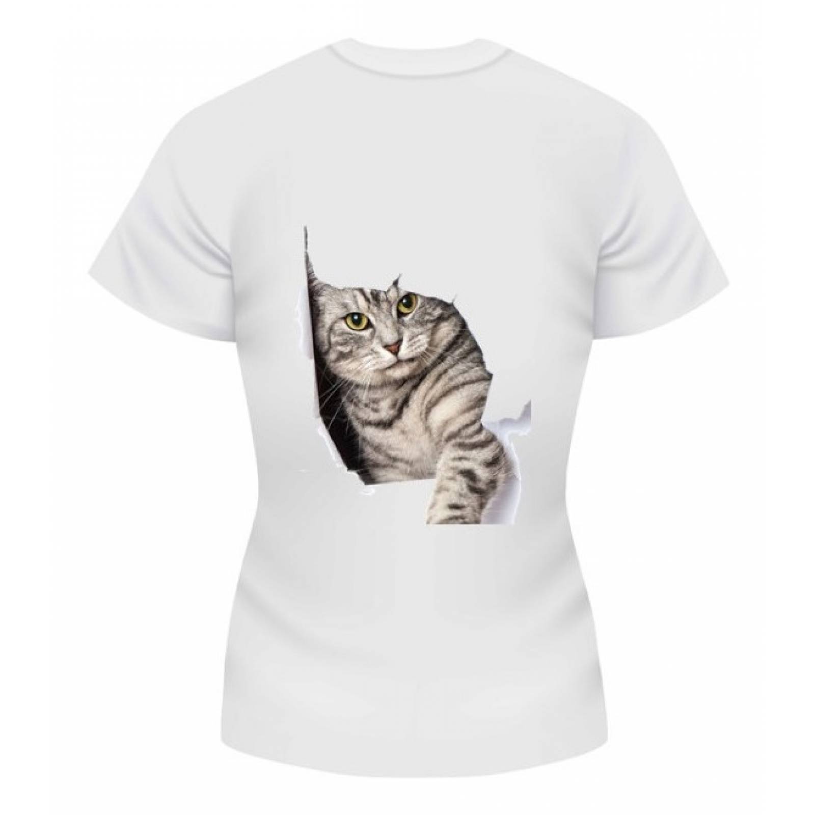 PLAYERA GATO ASOMADO