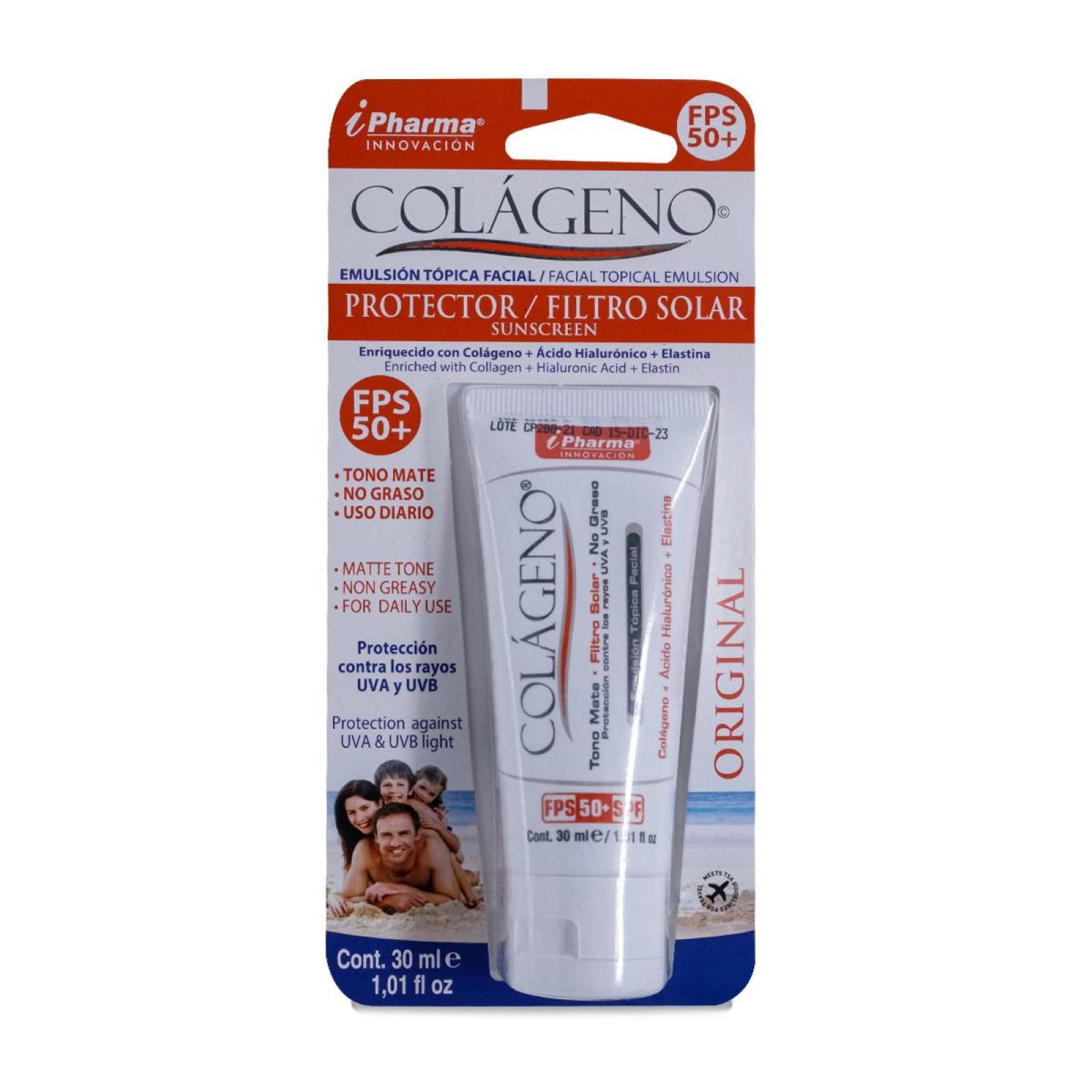 Colageno Fps 50+, Tubo Con 30 Ml, Pharma