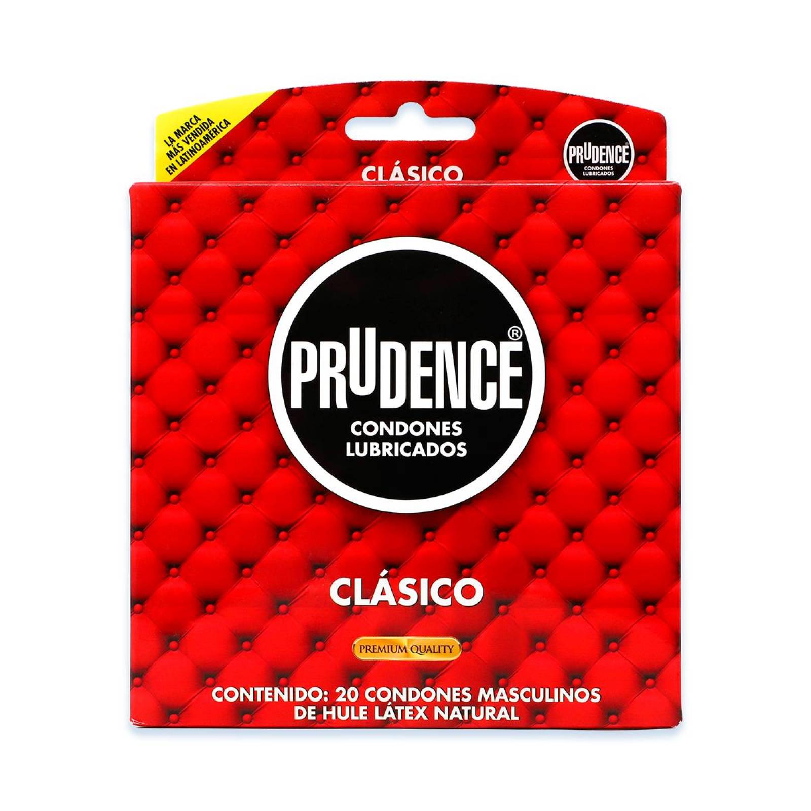 Prudence Dkt Clásico Caja Con 20 Condones Lubricados