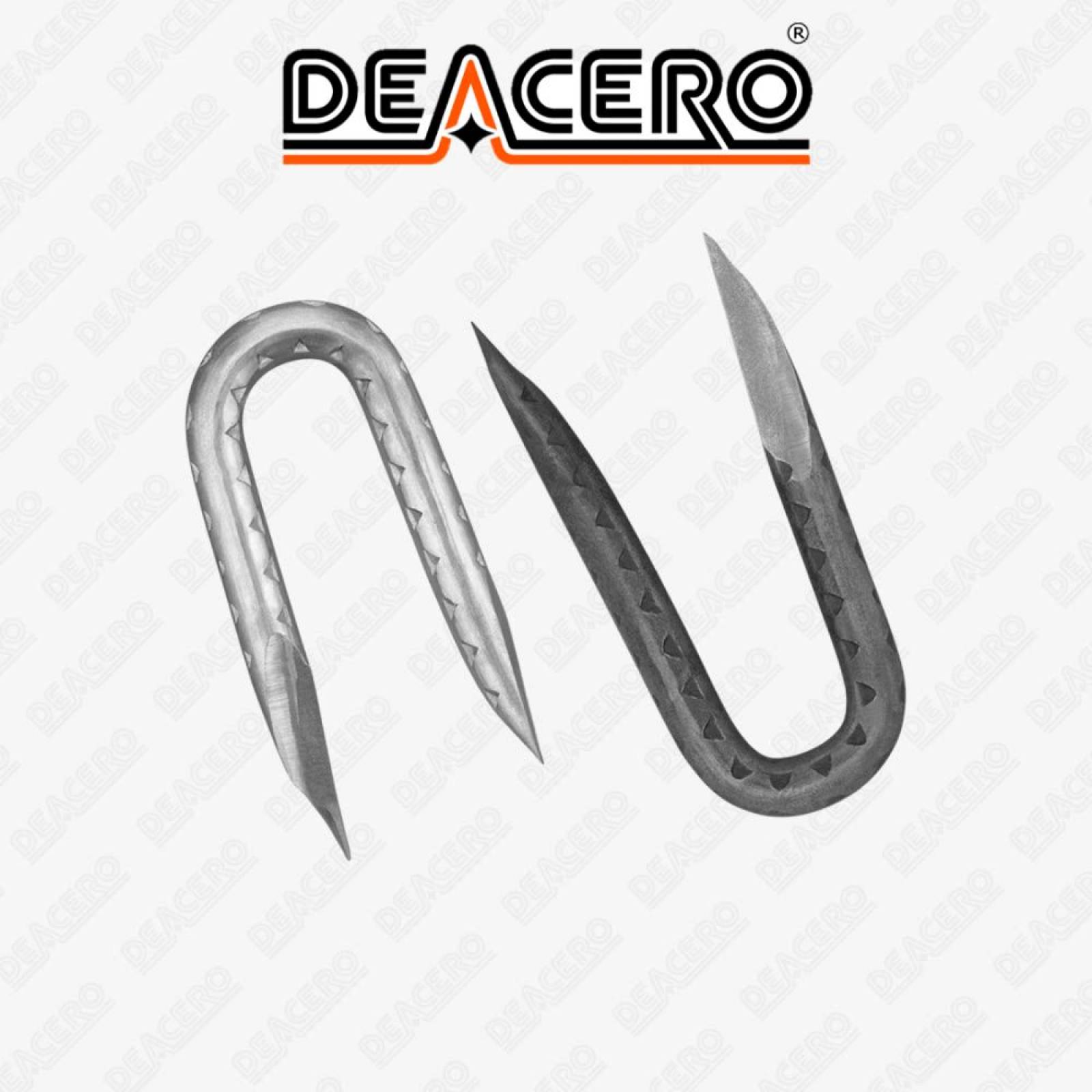 Grapa Galvanizada Deacero (1-1/4) Para Mallas Y Puas (10 Kg)