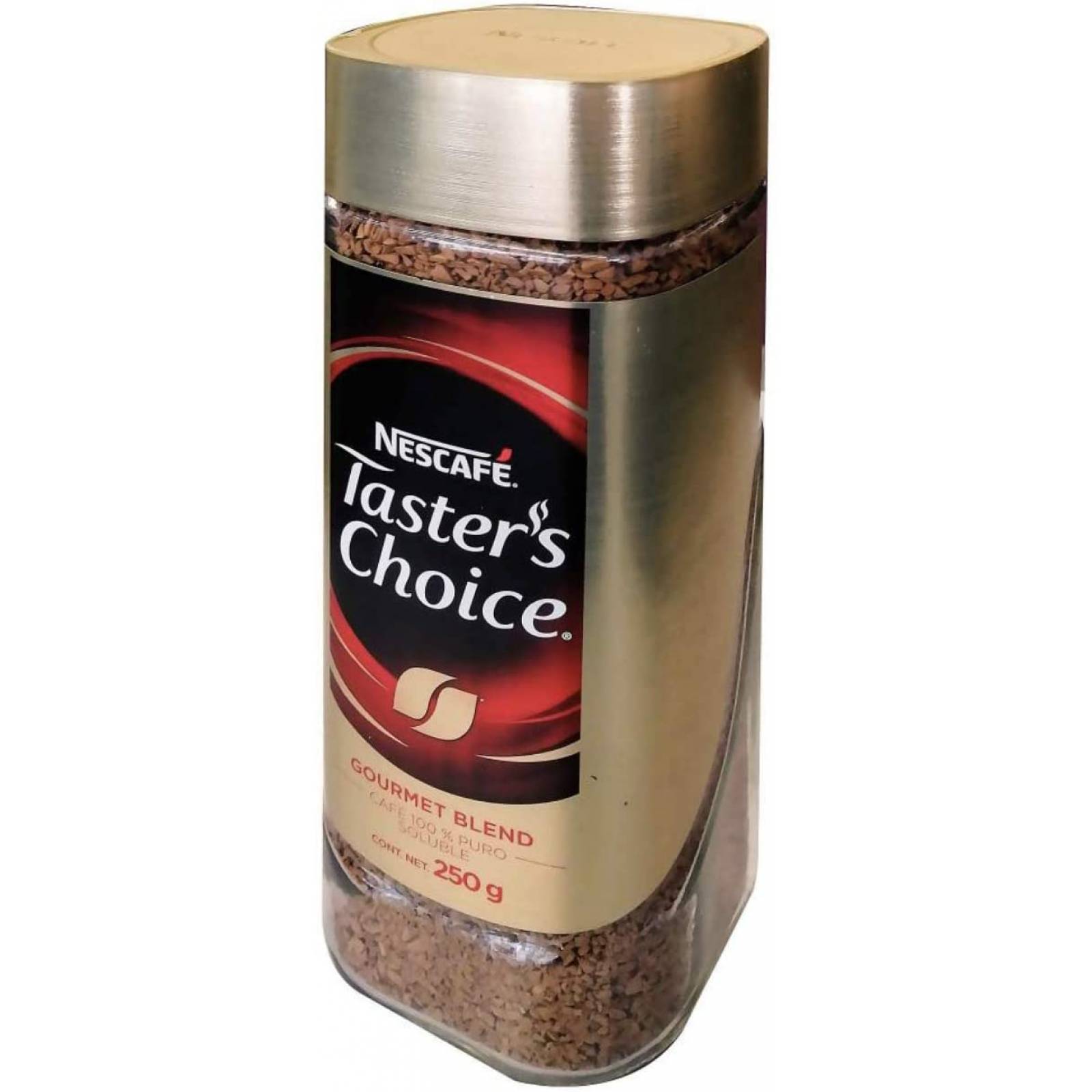 CAFE SOLUBLE TASTERS CHOICE GOURMET NESCAFE 250 GRAMOS ENVASE GRANDE