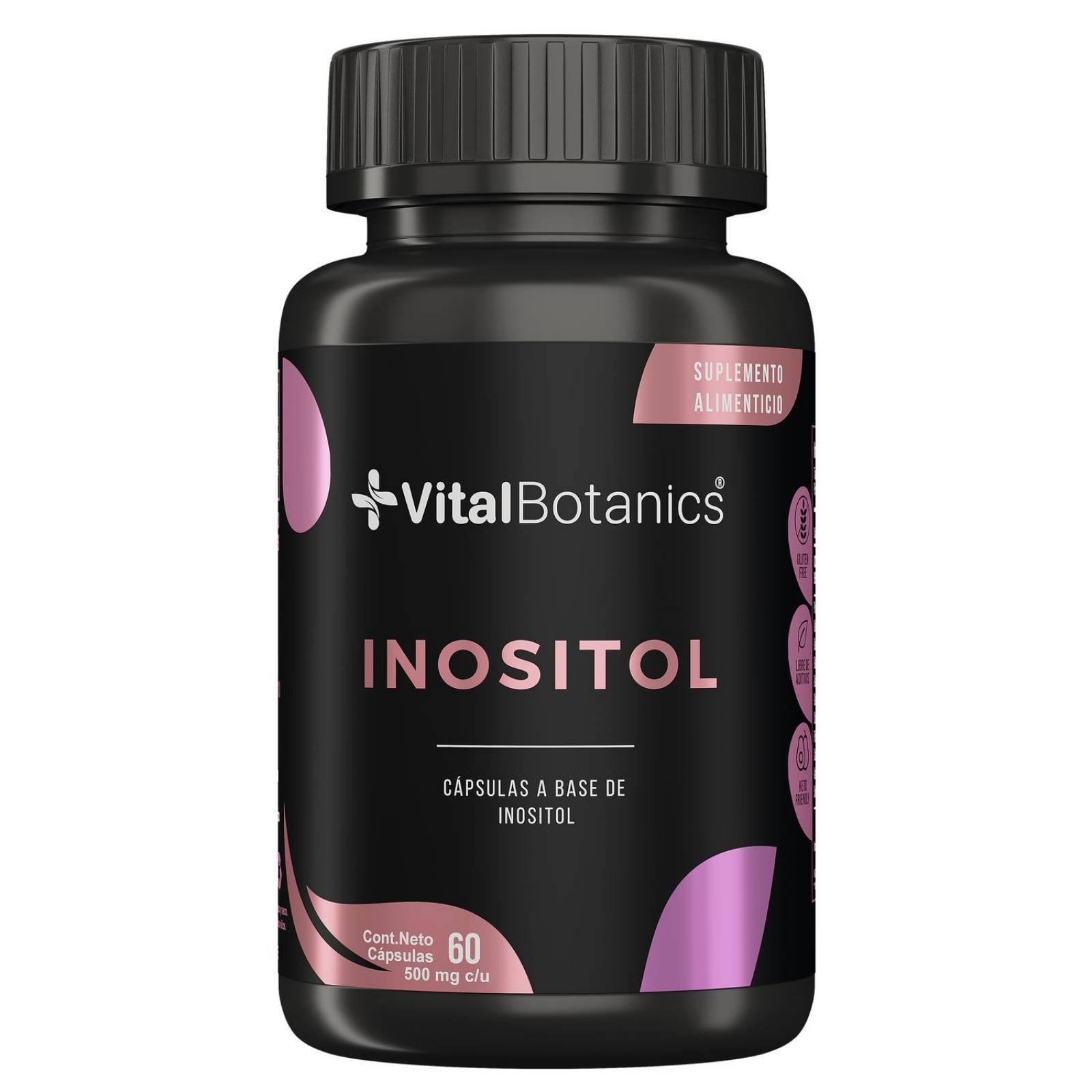 Inositol Puro 60 capsulas Vital botanics