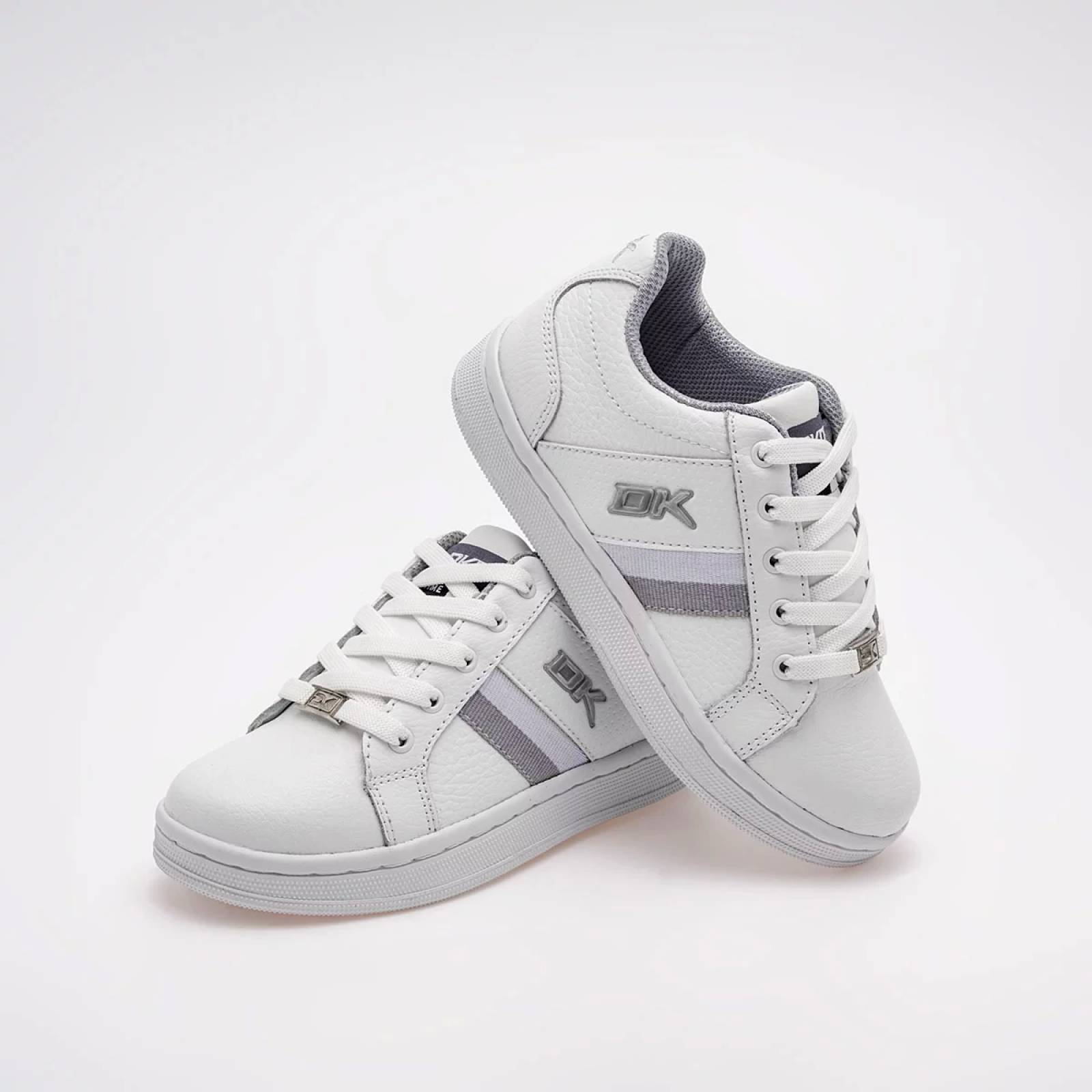 TENIS ESCOLAR de Jhos dkda Para Hombre Blanco 7300 T7