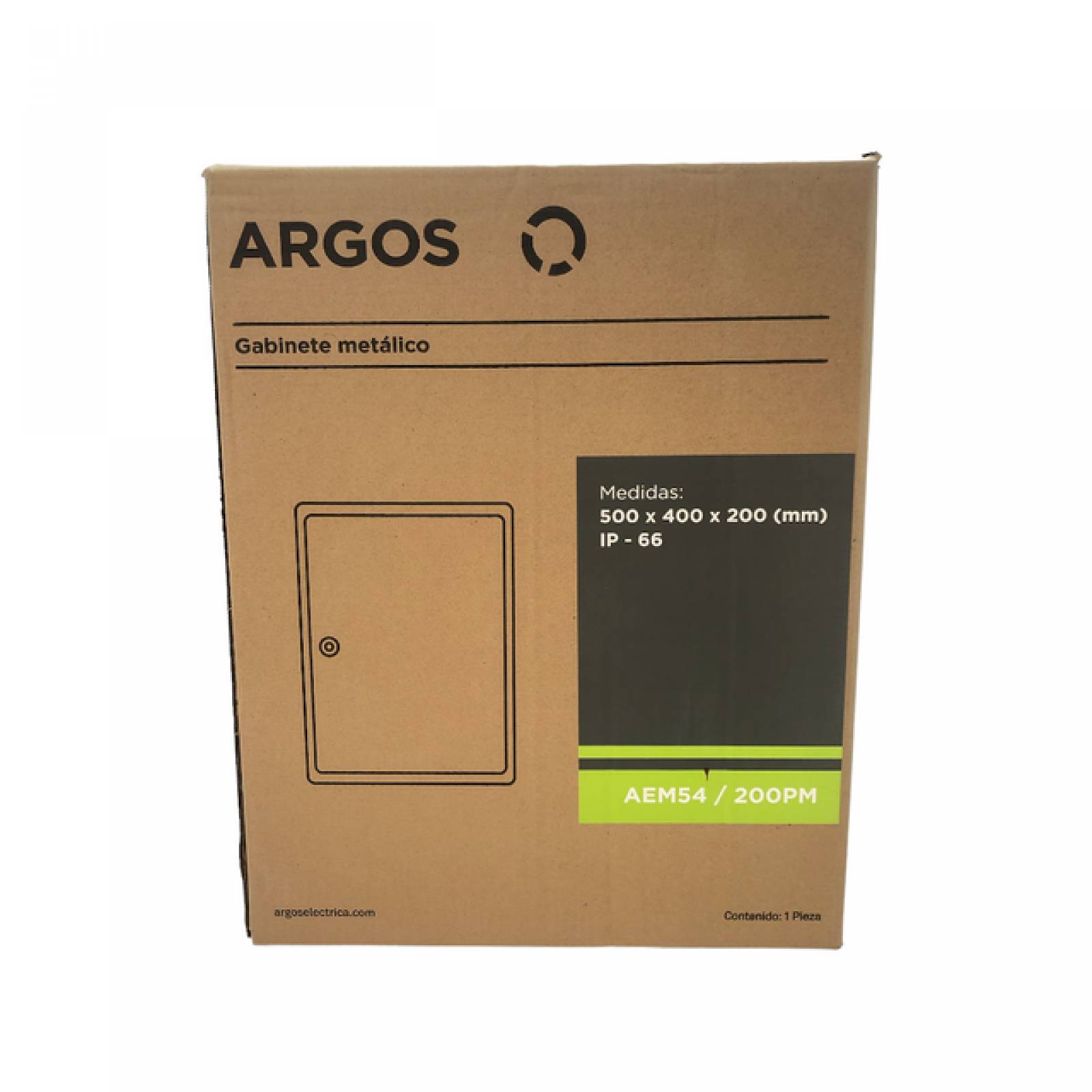 ARGOS Gabinete metalico 50x40x20cm