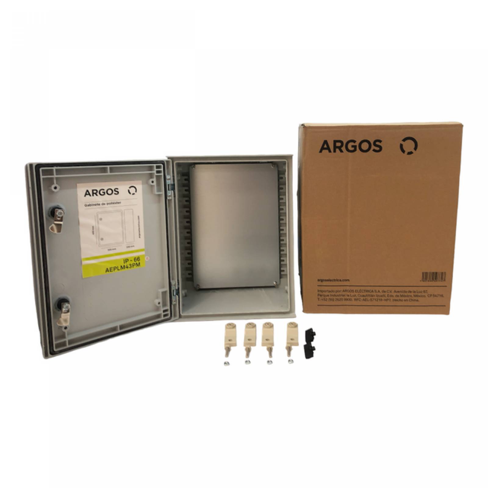 ARGOS Gabinete metalico 30x25x15cm