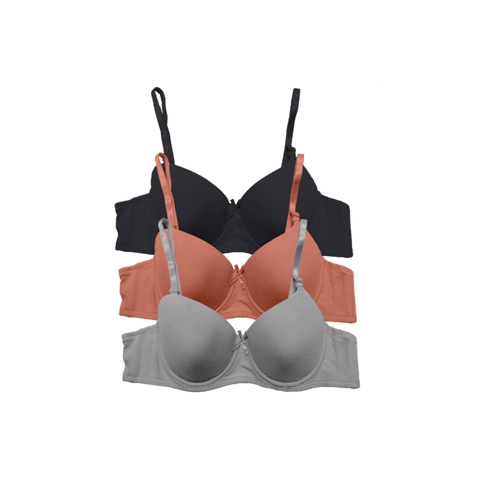 Paquete 3 Brasier con Varilla Tatys Fashion Pack Incluye 3 Diferentes ...