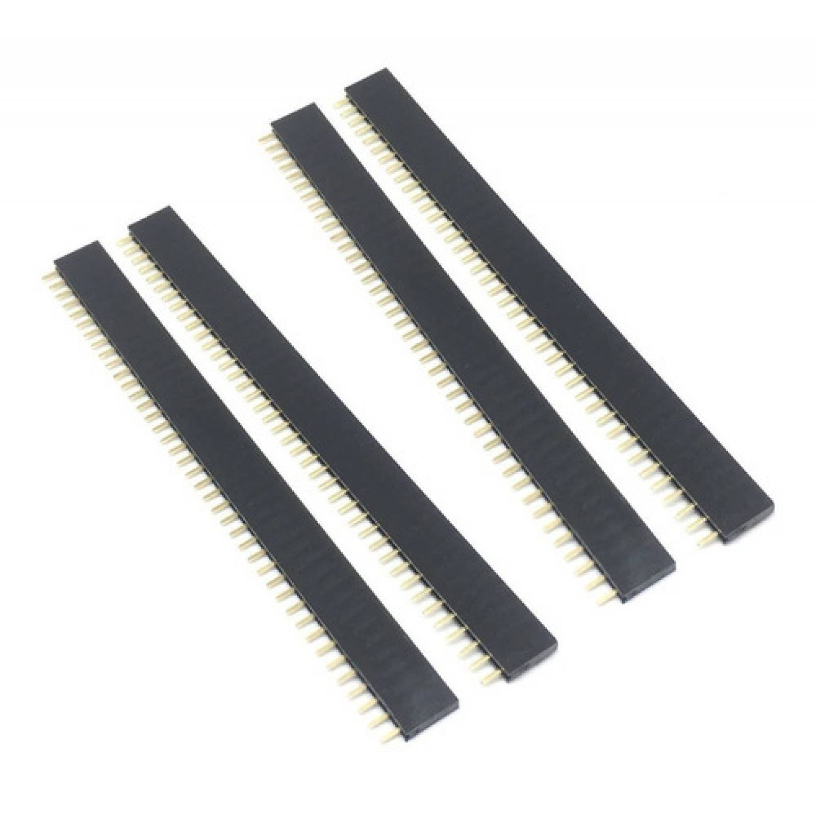 2 Pzas Tiras De Header Hembra De 40 Dupont 2.54mm