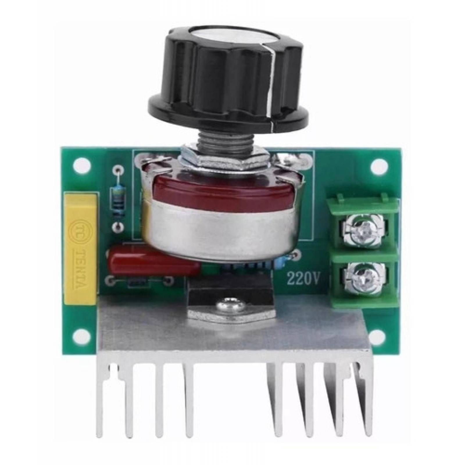 Dimmer 4000w 110-220vac Dimer Regulador Voltaje Velocidad