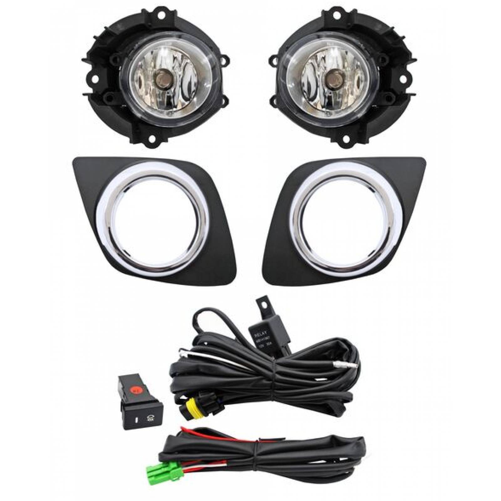 Faro N Rav4 09-12 C/Parrilla Jgo (Rpc)