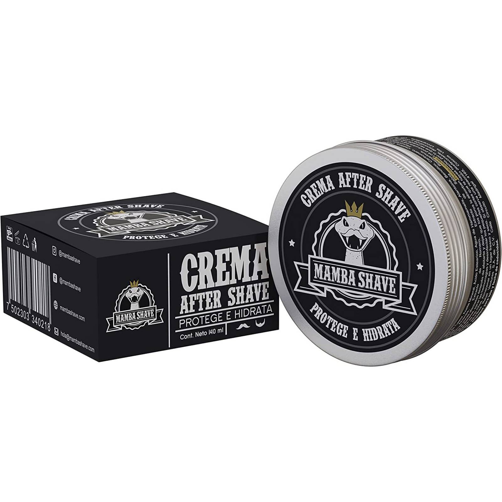Mamba Shave Crema After Shave para Hombre Crema para Rasurado
