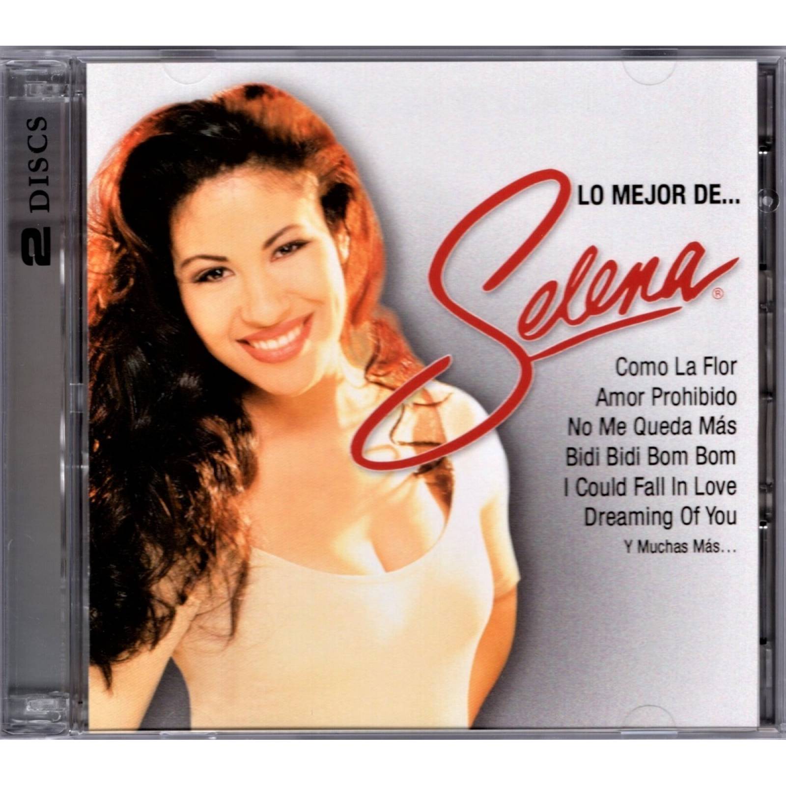 Selena Lo Mejor De Disco 2 Cds Con 25 Canciones.