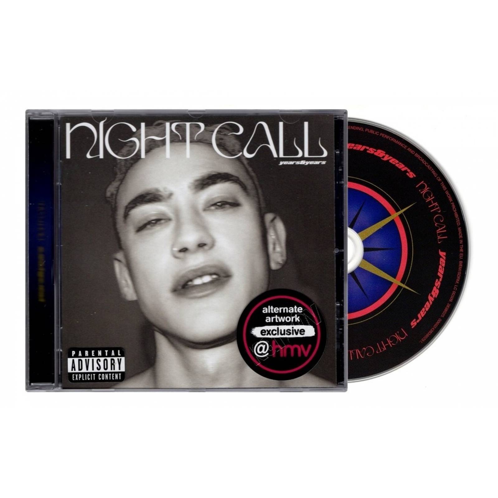 Years Years - Night Calls Alternate Artwork - Disco Cd