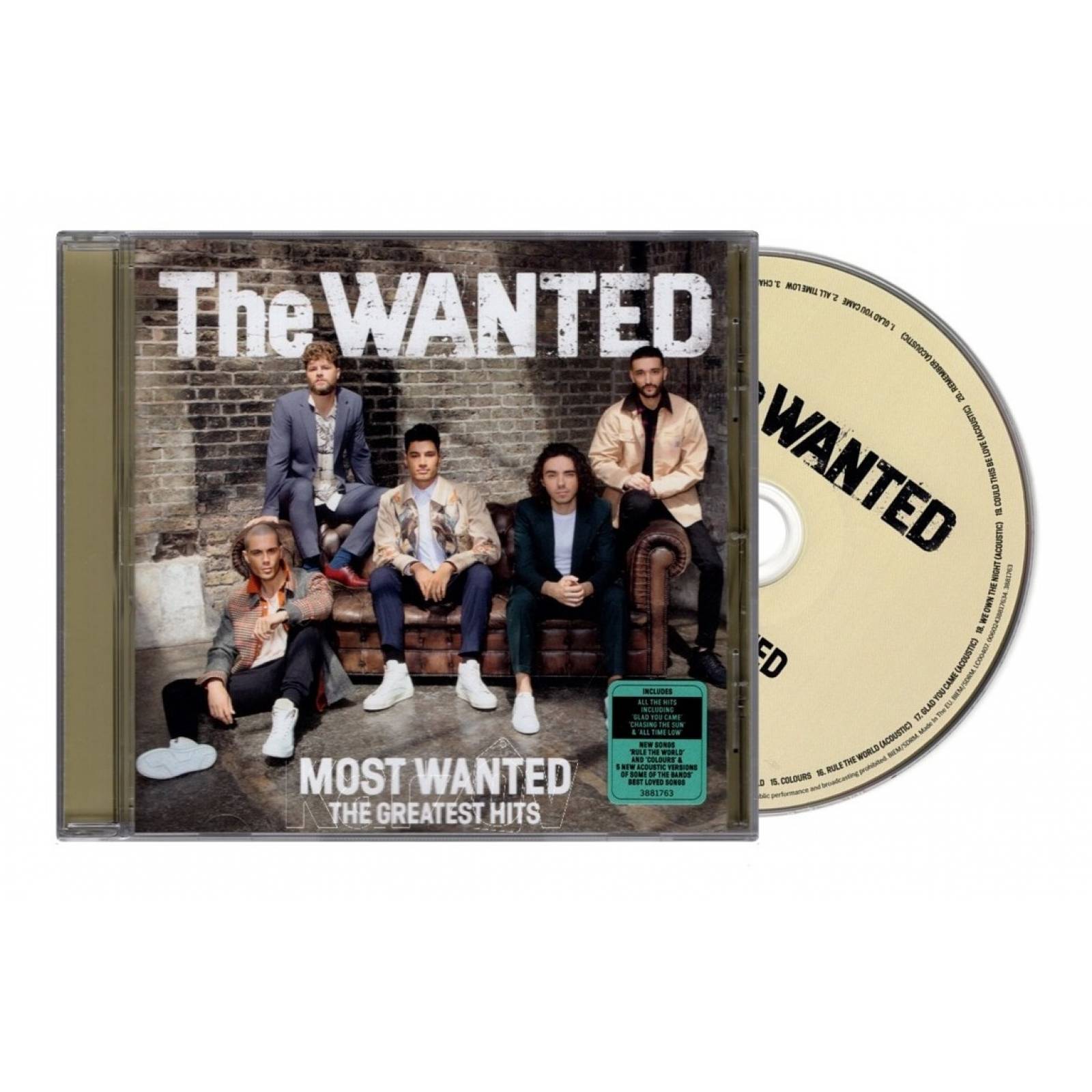 The Wanted - Most Wanted Greatest Hits Deluxe - Disco Cd