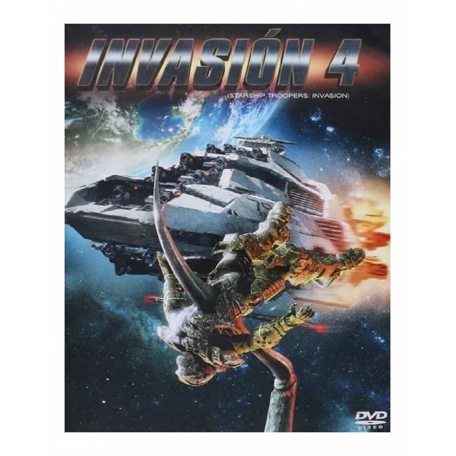 Invasion 4 Cuatro Pelicula Dvd