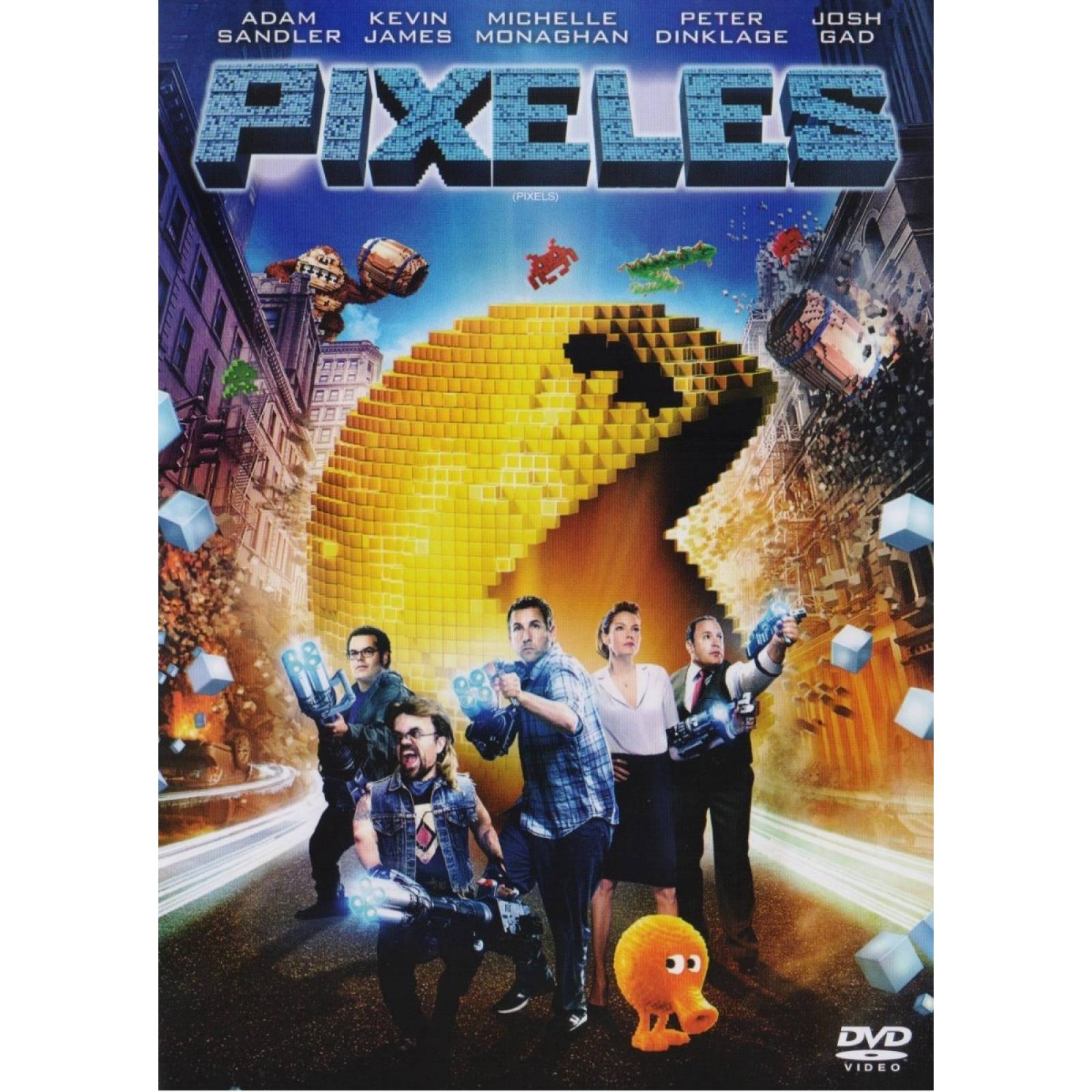 Pixeles Pixels Adam Sandler Pelicula Dvd