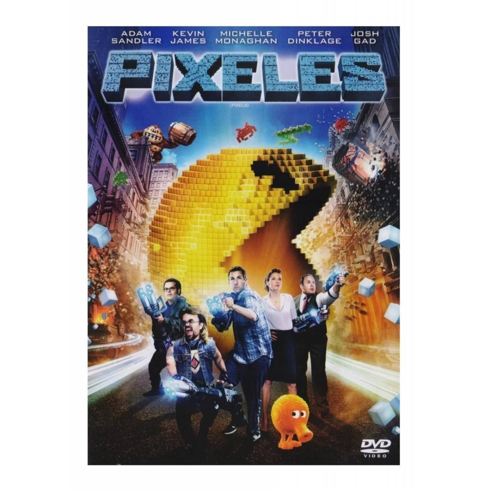 Pixeles Pixels Adam Sandler Pelicula Dvd