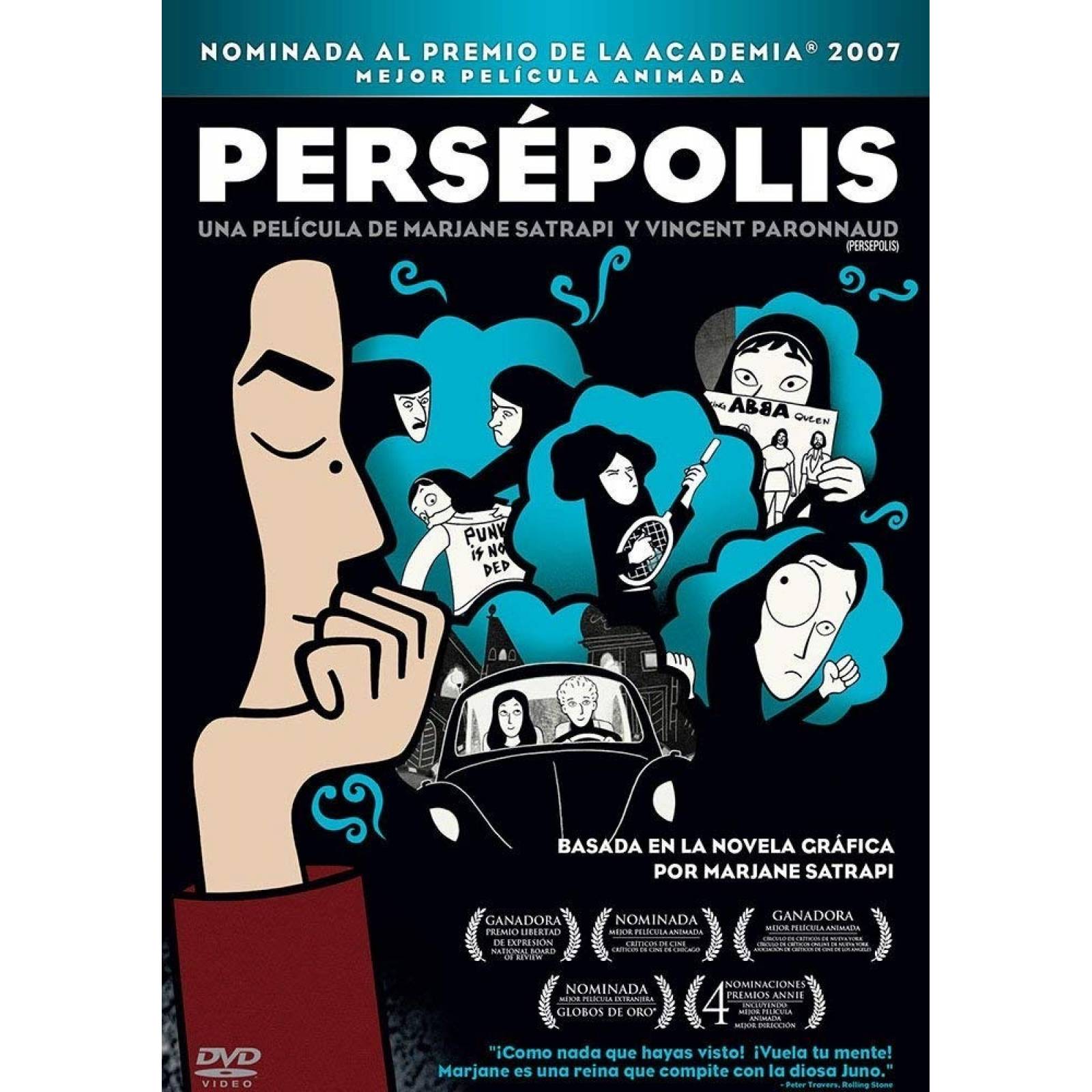 Persepolis 2007 Vincent Paronnaud Pelicula Dvd