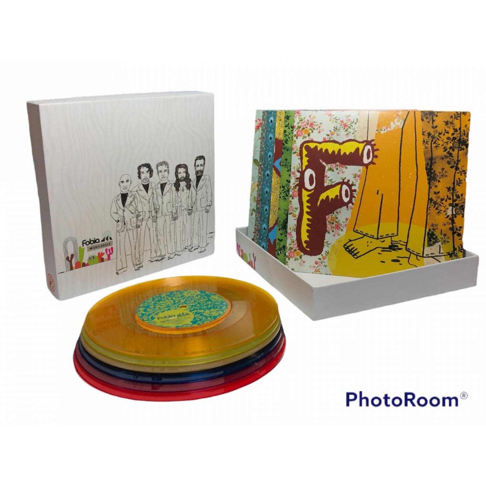 Fobia Mtv Unplugged Box 6 Lp Vinyl