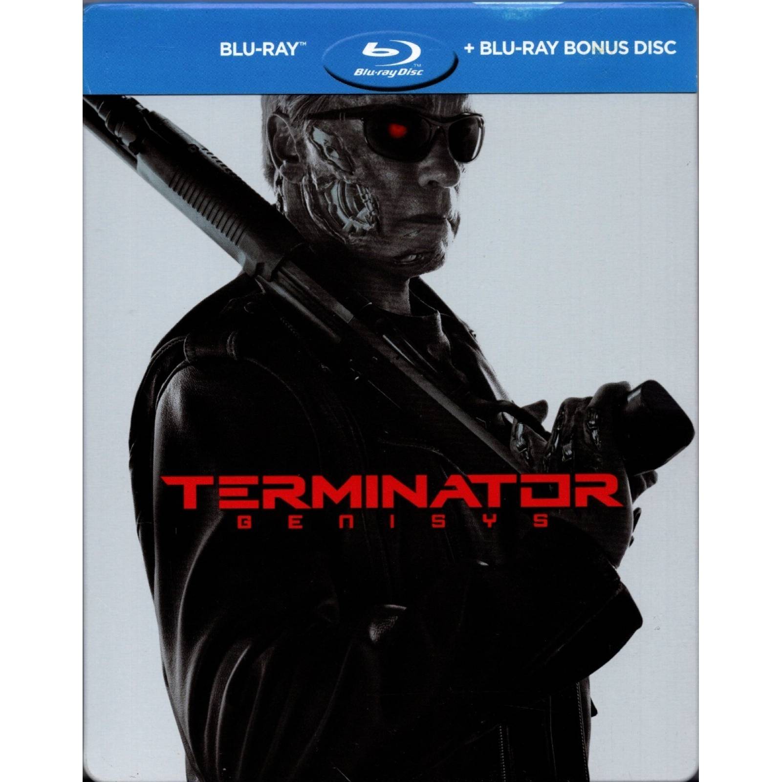 Terminator 5 Genesis Steelbook Pelicula Blu-ray