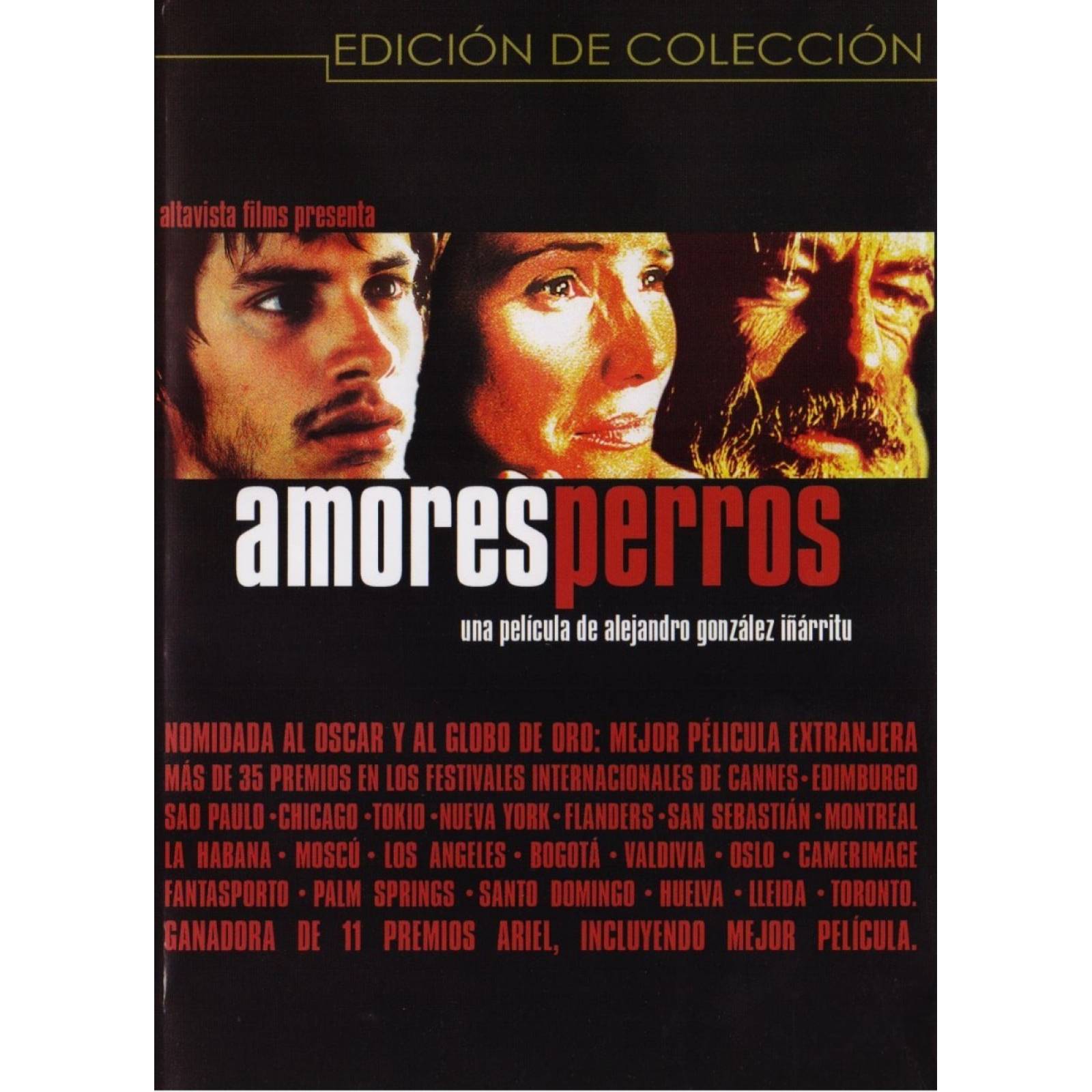 Amores Perros Alejandro Gonzalez Iñarritu Pelicula Dvd