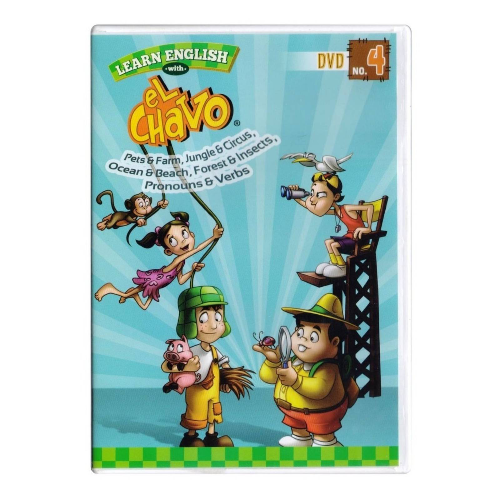 Aprende Ingles Con El Chavo Learn English Vol 4 Dvd