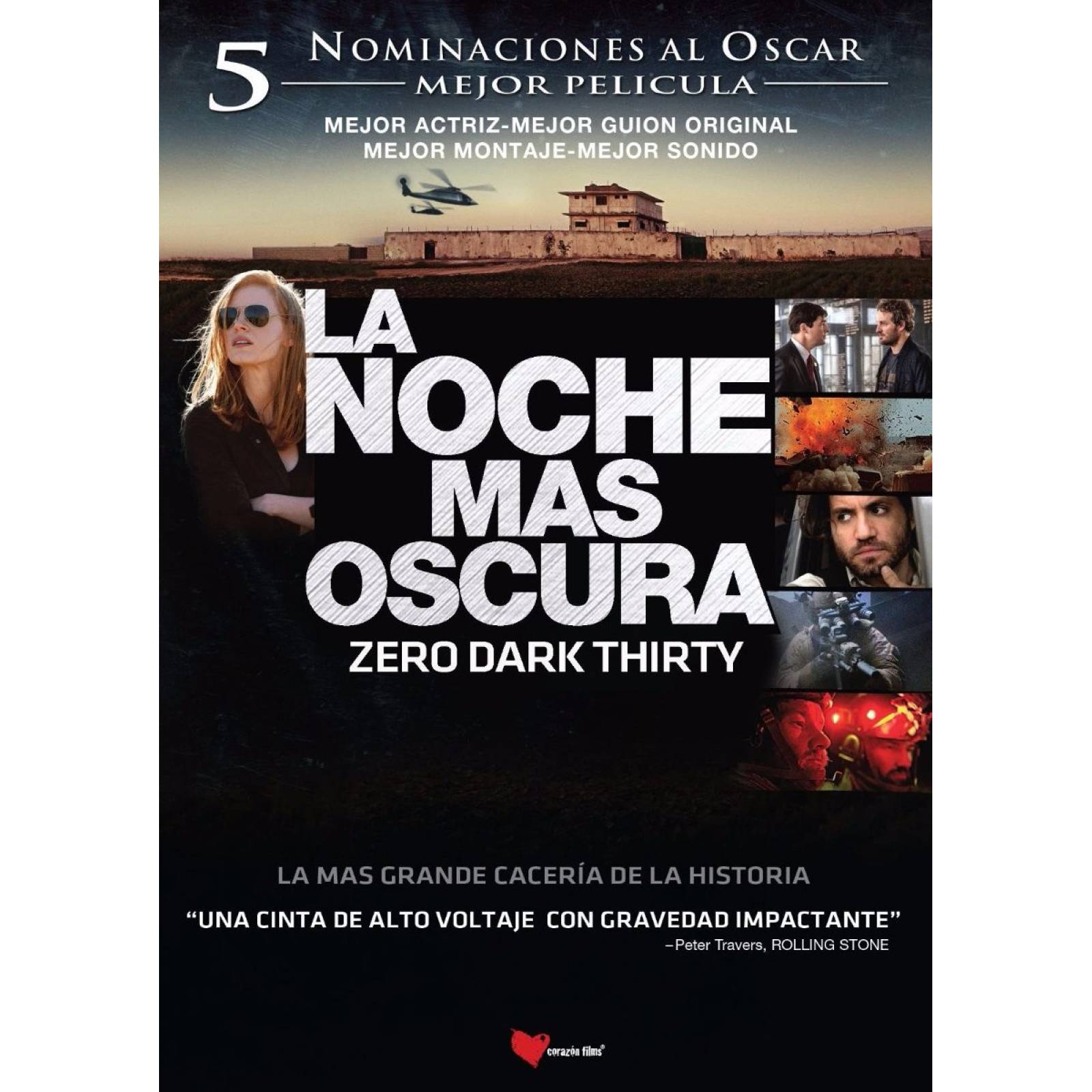 La Noche Mas Oscura Zero Dark Thirty Pelicula Dvd