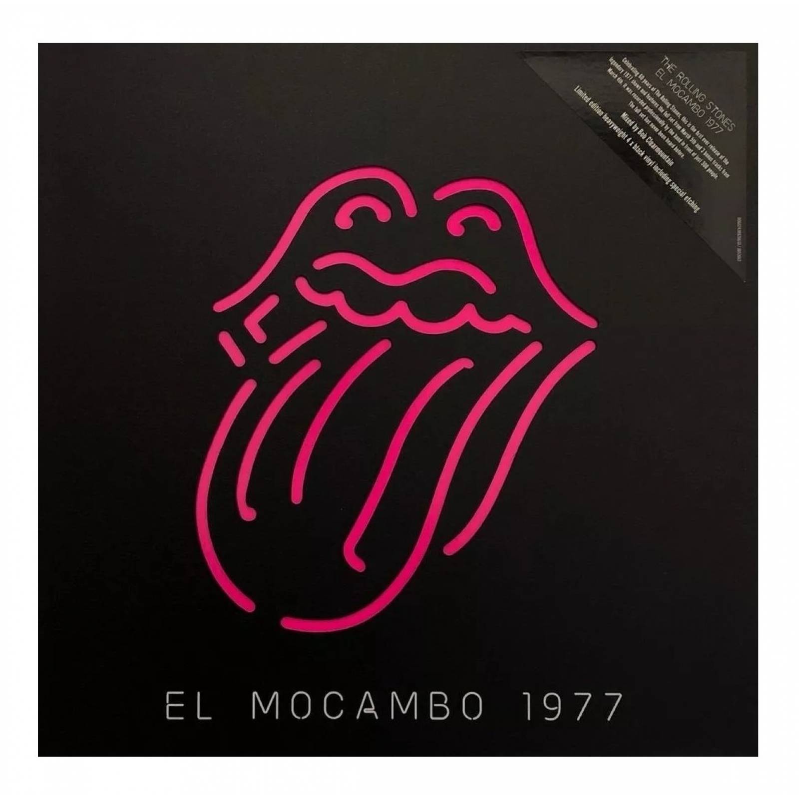 The Rolling Stones Live El Mocambo 1977 Box 4 Lp Vinyl 12"