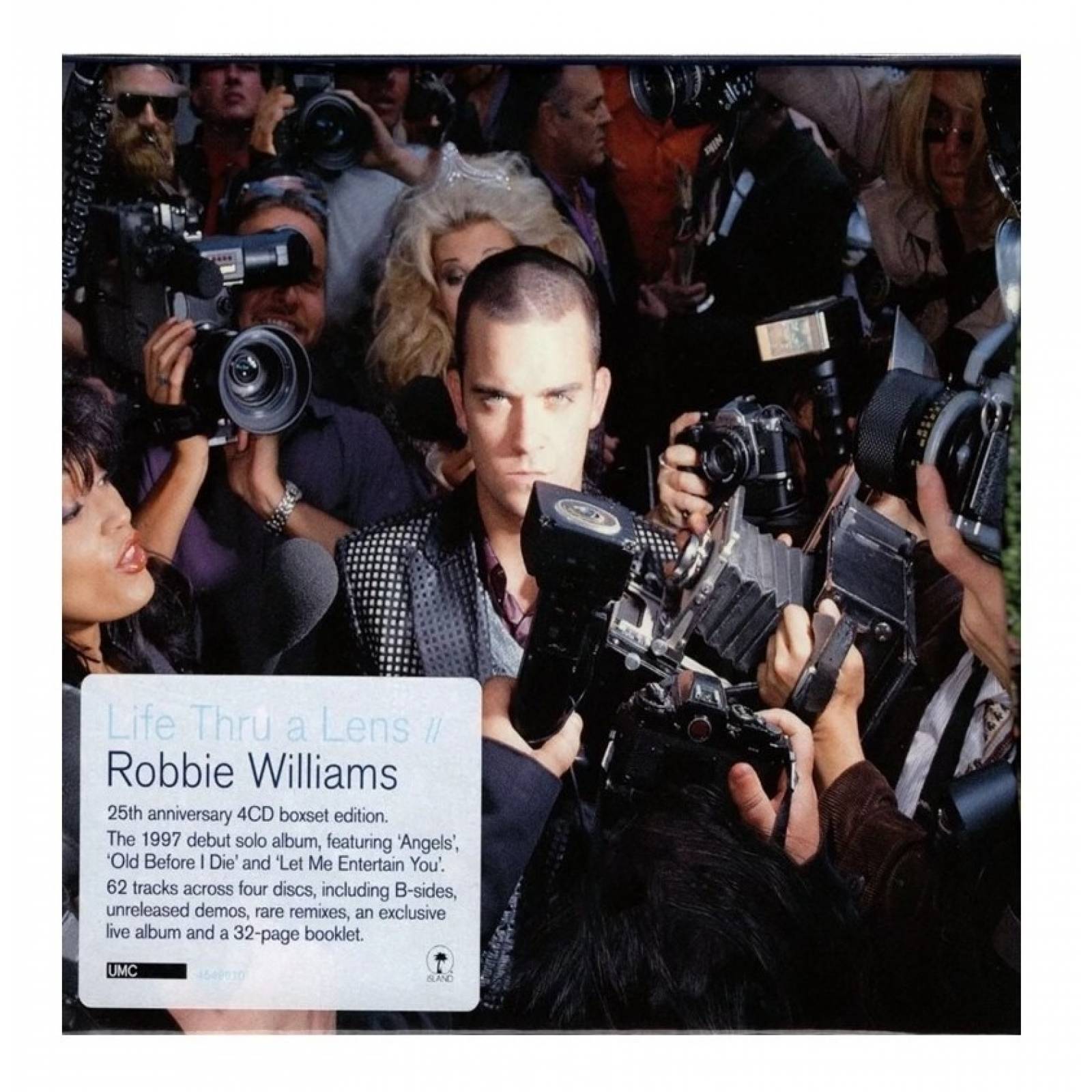 Robbie Williams Life Thru A Lens Deluxe Box 4 Discos Cd