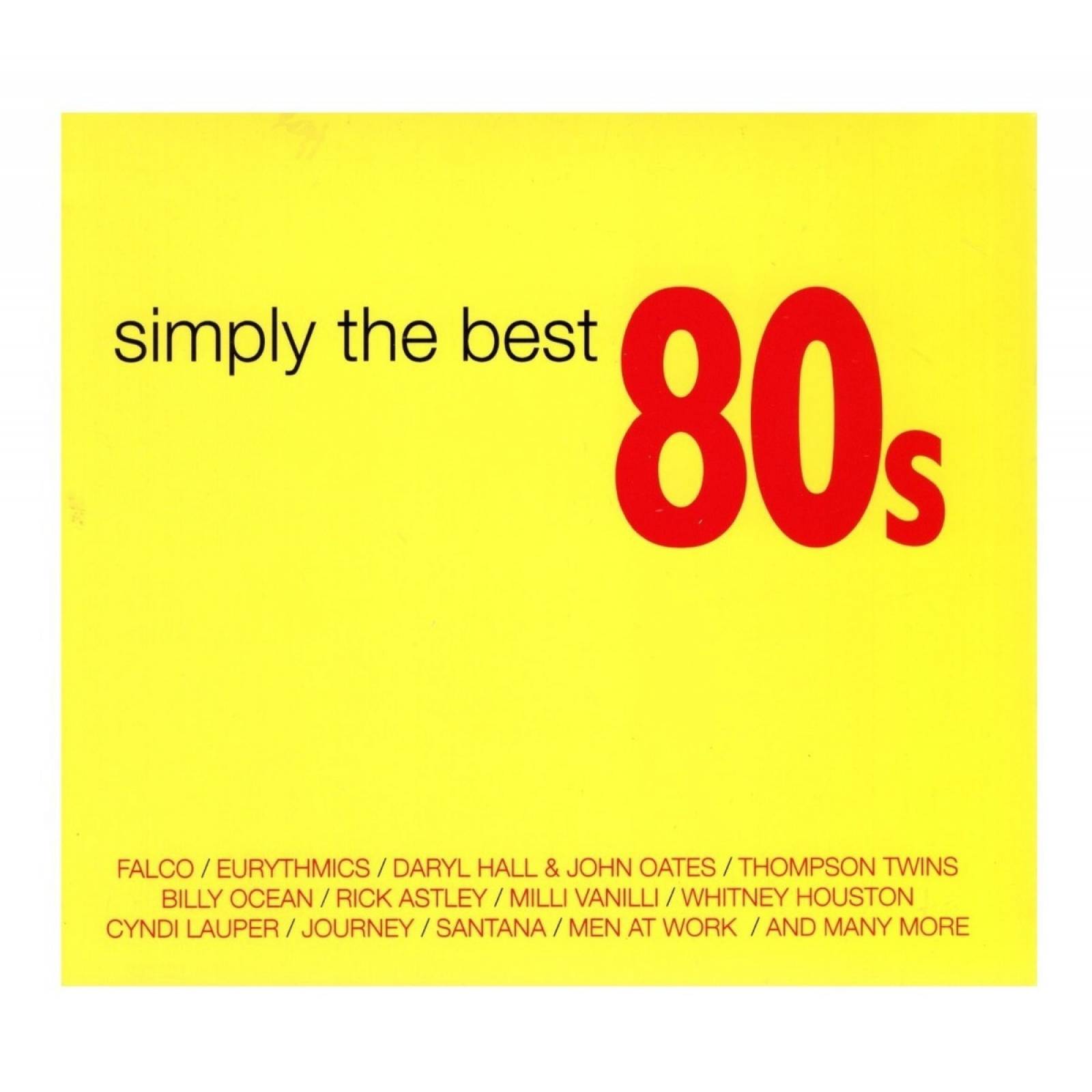 Simply The Best 80 's Falco & Outfield & Santana Box 3 Cd