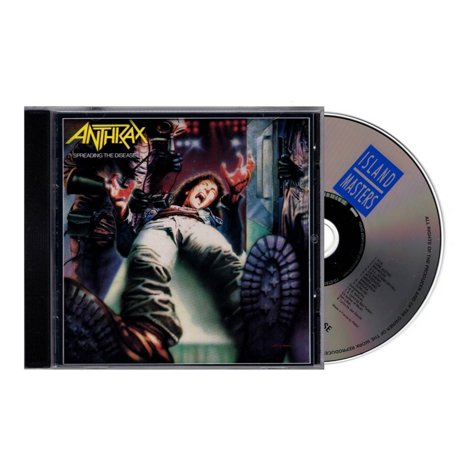 Anthrax Spreading The Disease Disco Cd