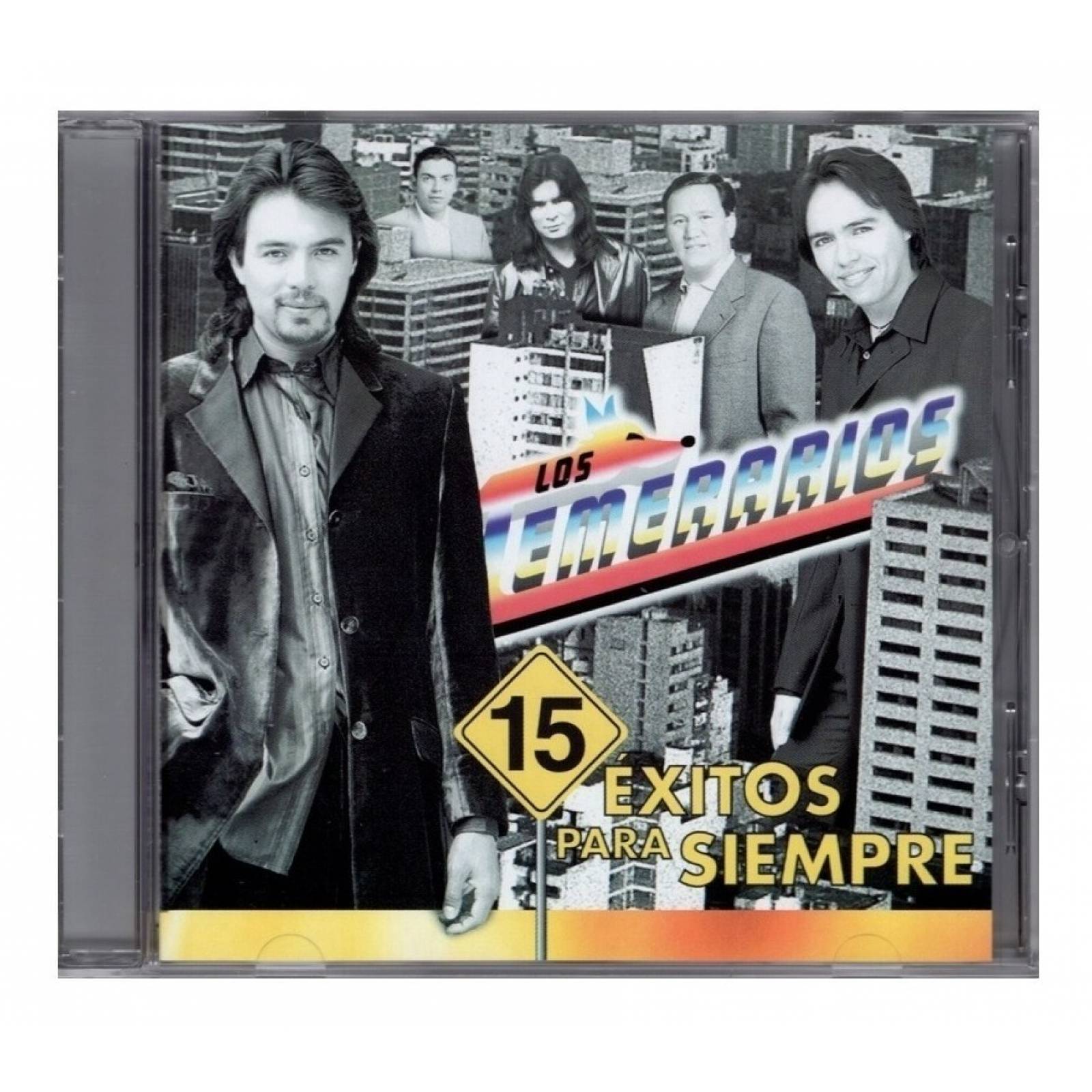 Los Temerarios 15 Exitos Para Siempre Disco Cd.