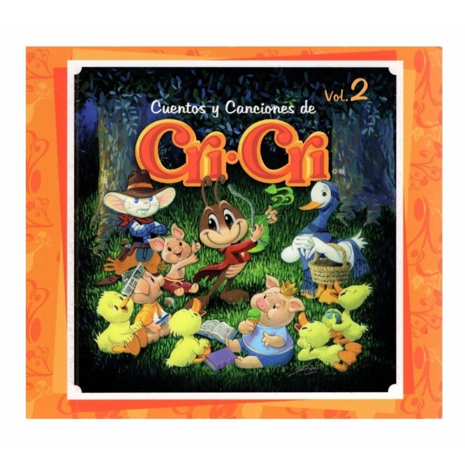 Cuentos Y Canciones De Cri - Cri / Volumen 2 Box 3 Discos Cd
