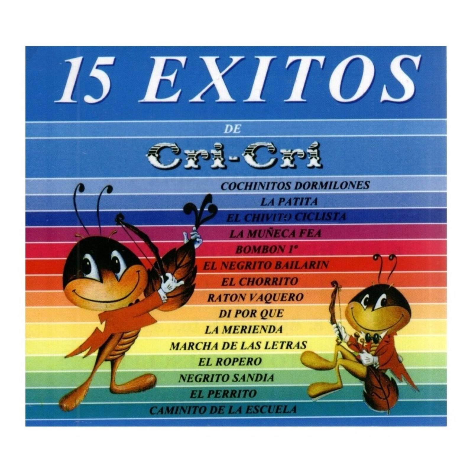 15 Exitos De Cri - Cri Disco Cd